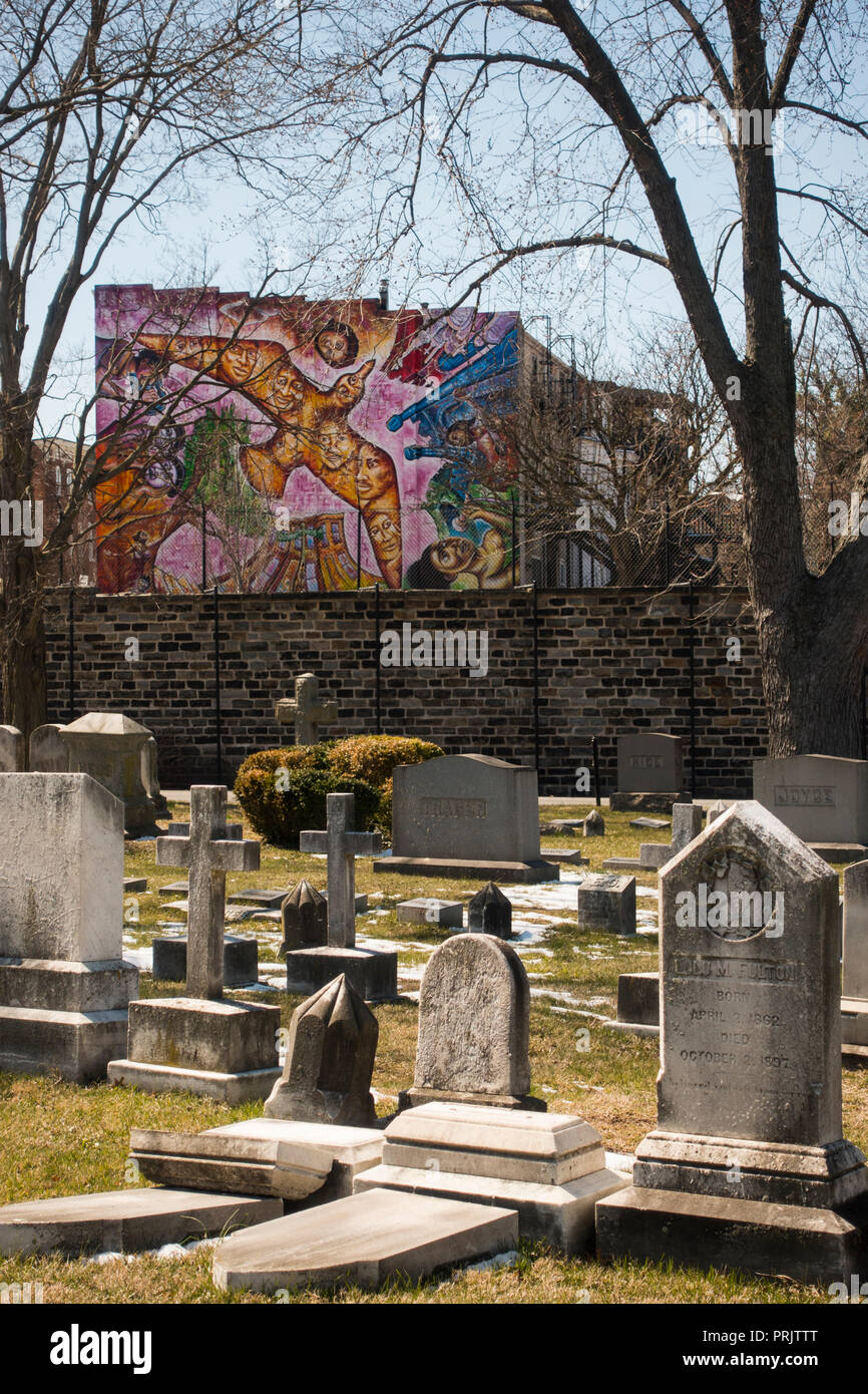 Elijah Bond Ouija board grave Baltimore MD Stock Photo - Alamy