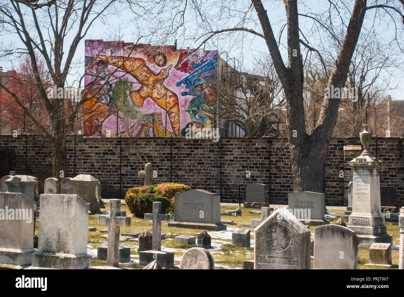 Elijah Bond Ouija board grave Baltimore MD Stock Photo - Alamy
