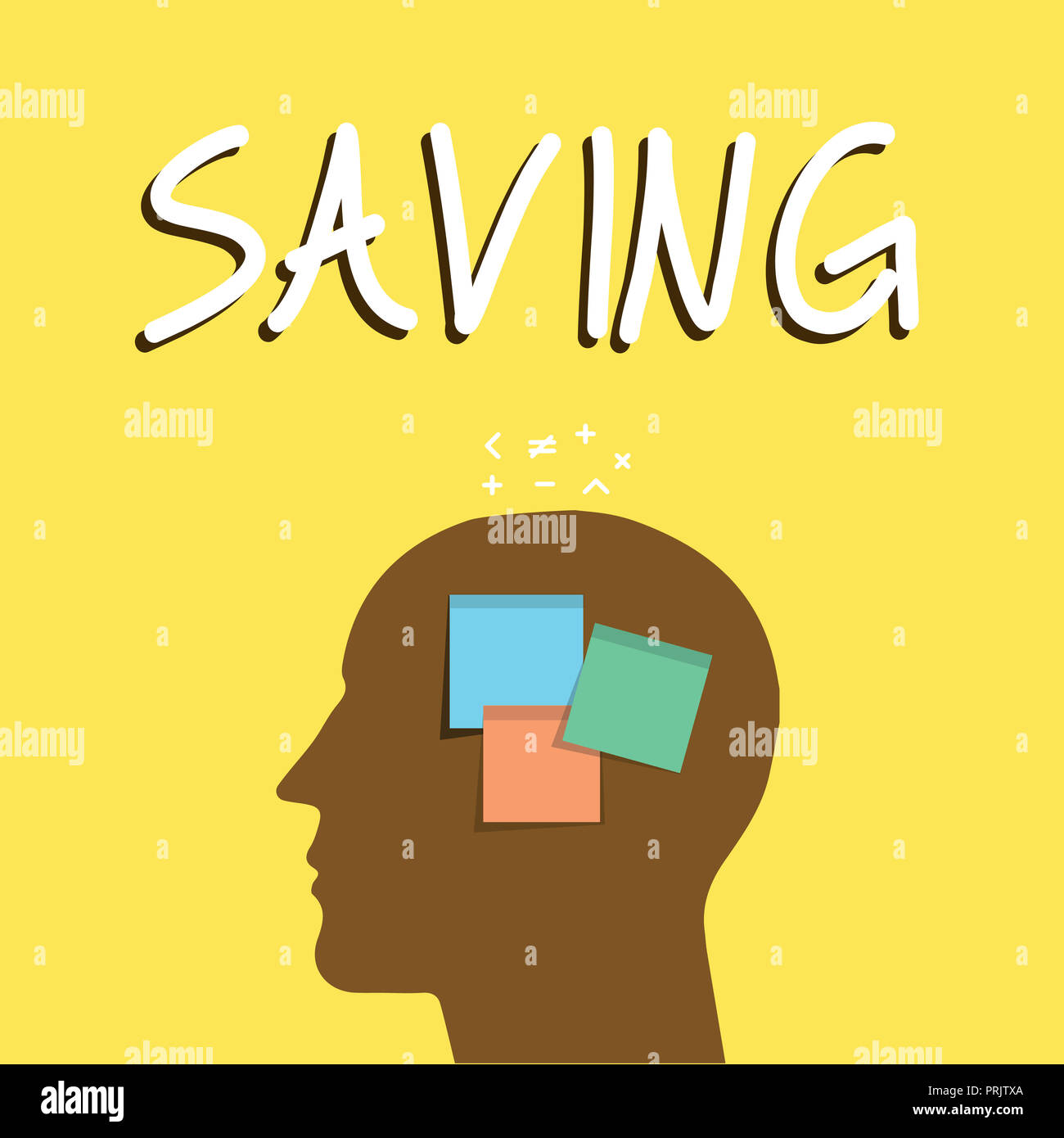 Writing note showing Saving. Business photo showcasing economy of or ...