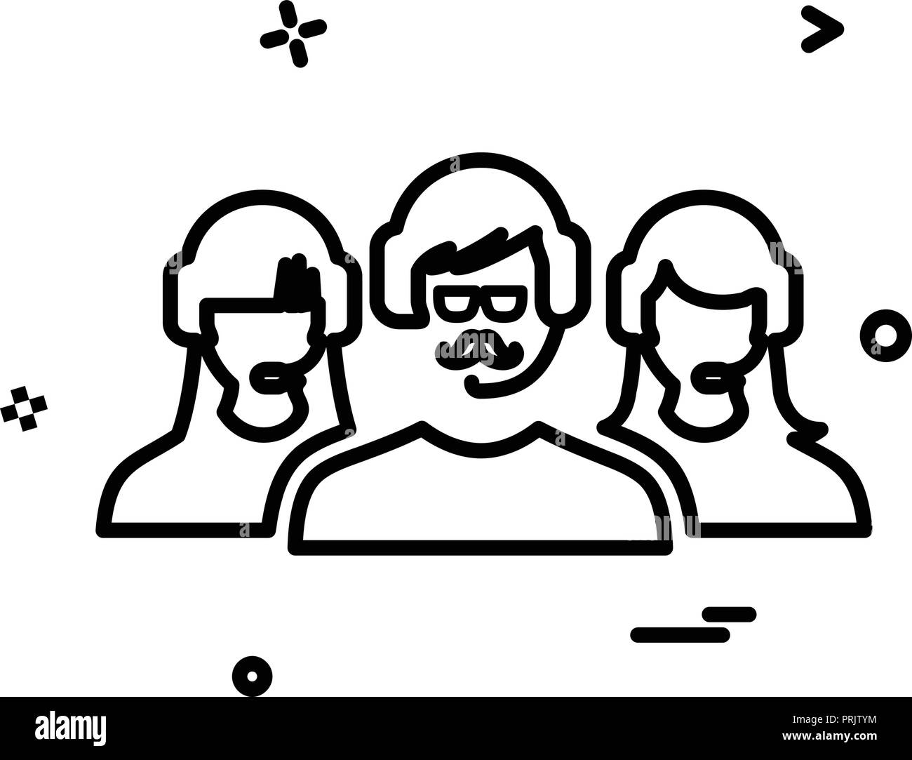 Group avatar icon design vector Stock Vector Image & Art - Alamy