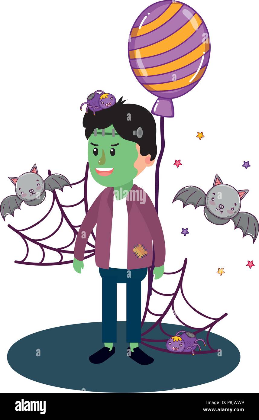 Halloween kids cartoons Stock Vector Image & Art - Alamy