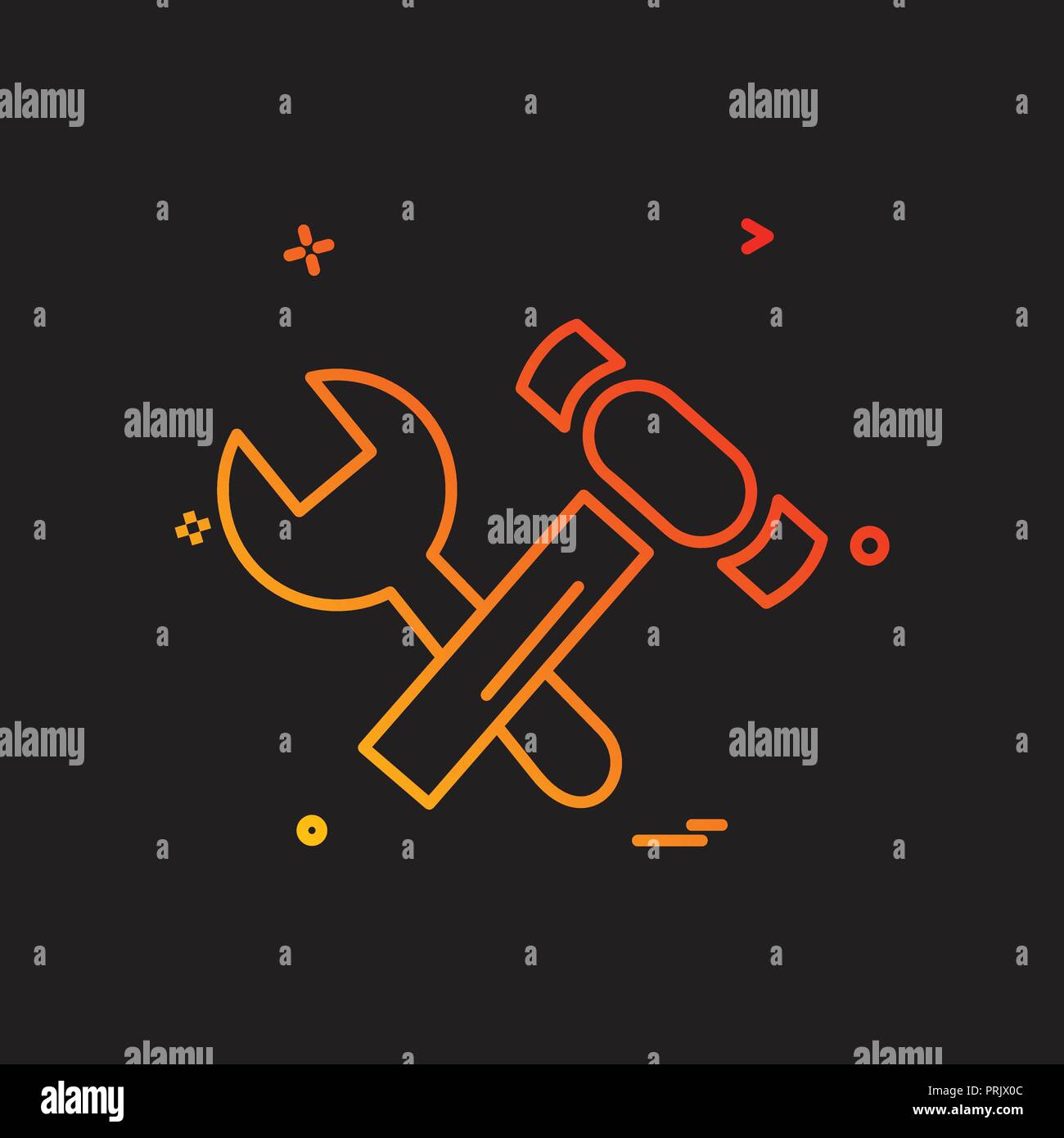 Tools icon design vector Stock Vector Image & Art - Alamy