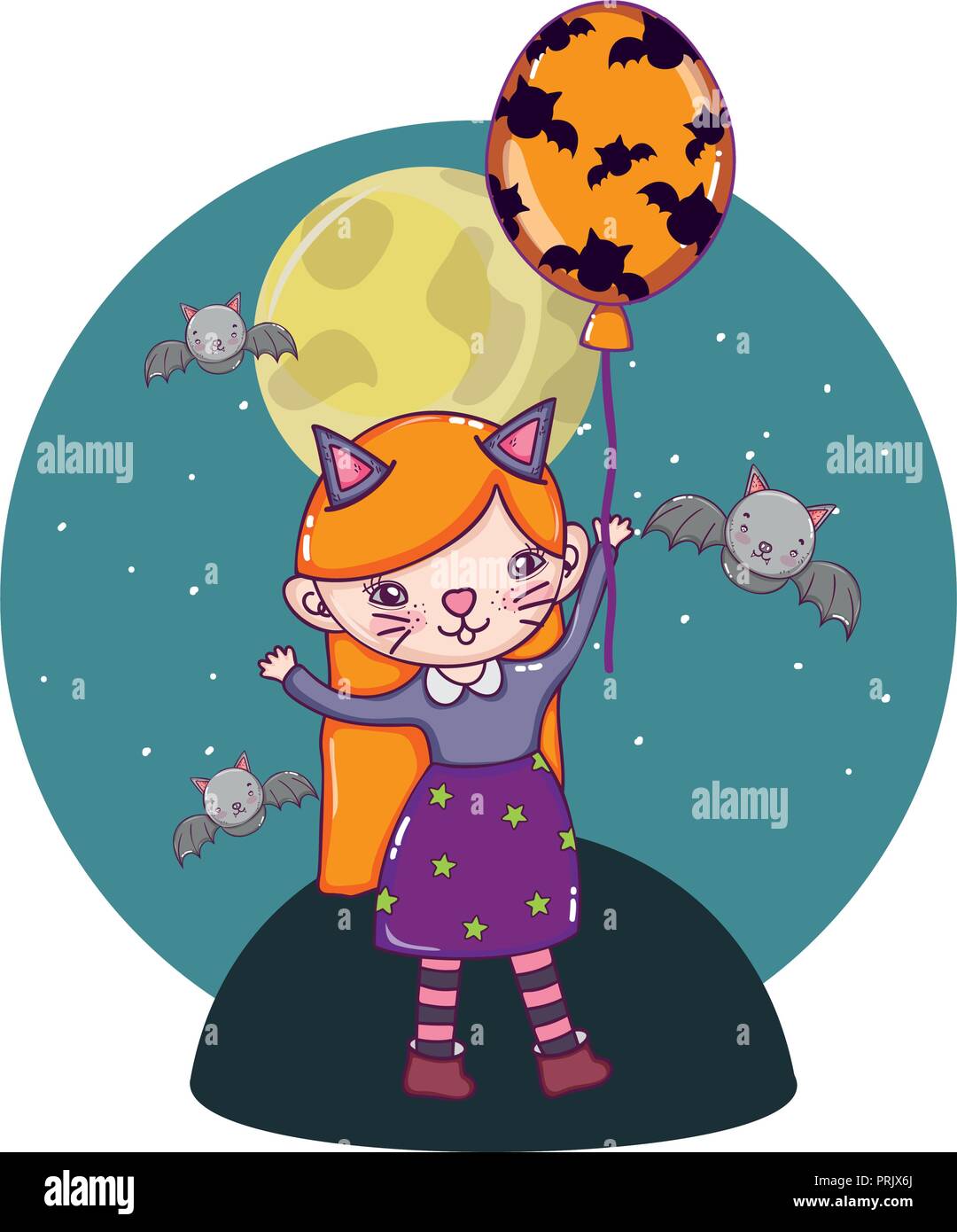 Halloween kids cartoons Stock Vector Image & Art - Alamy