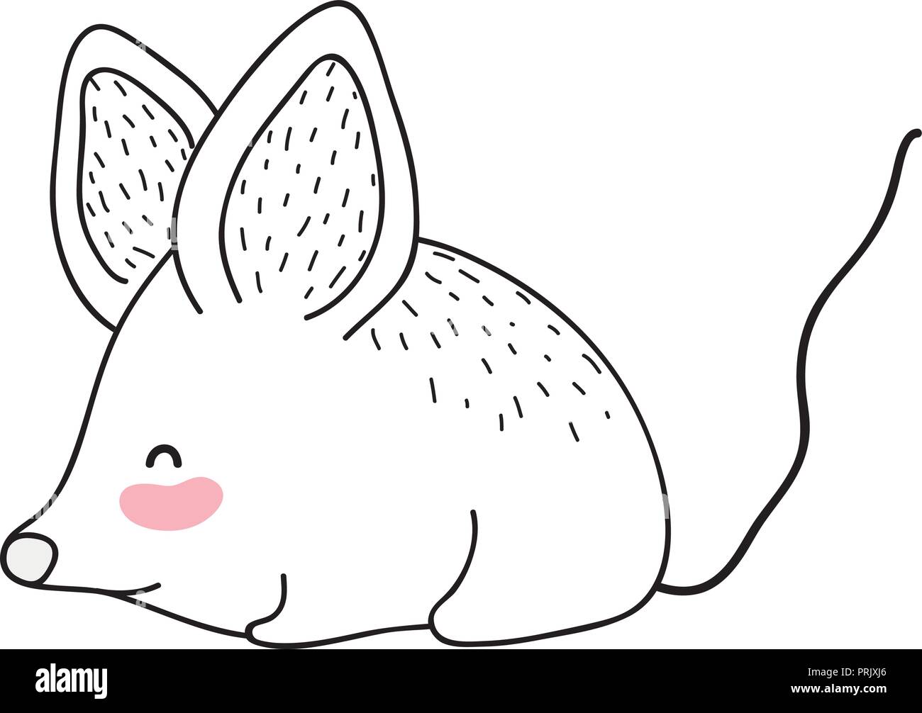 Mouse wild animal cartoon Stock Vector Image & Art - Alamy