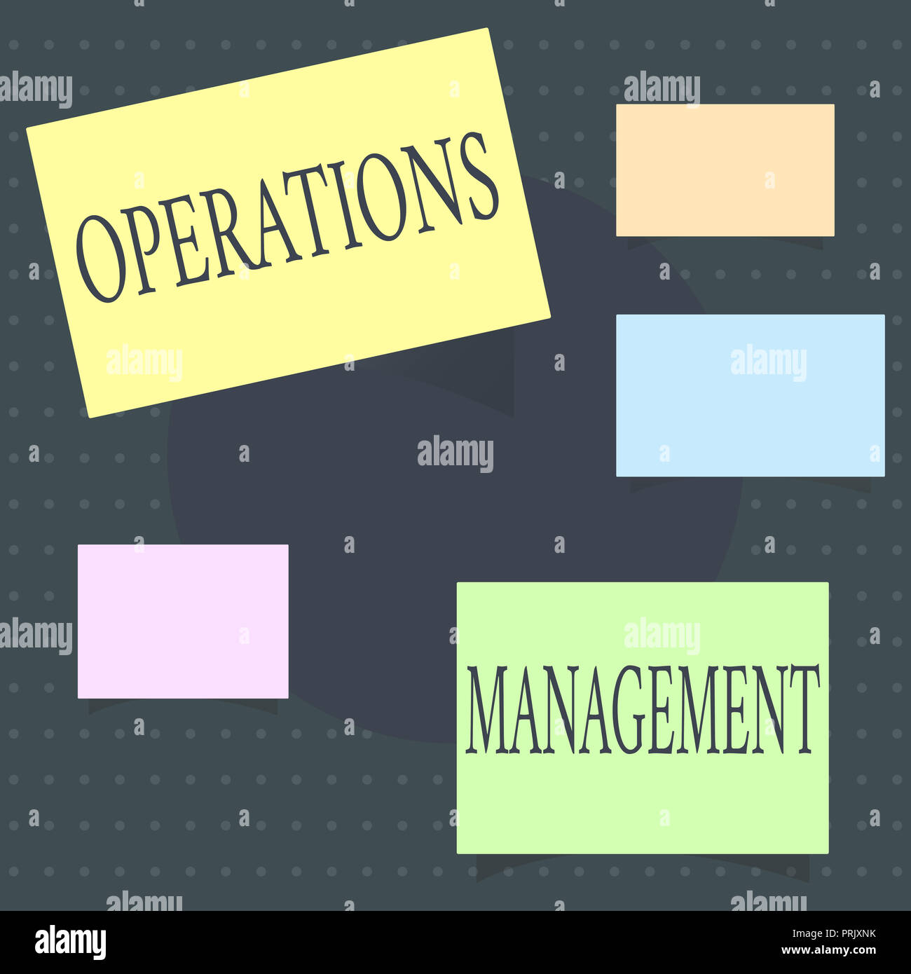 Text sign showing Operations Management. Conceptual photo ensure Inputs to Output the Production ...