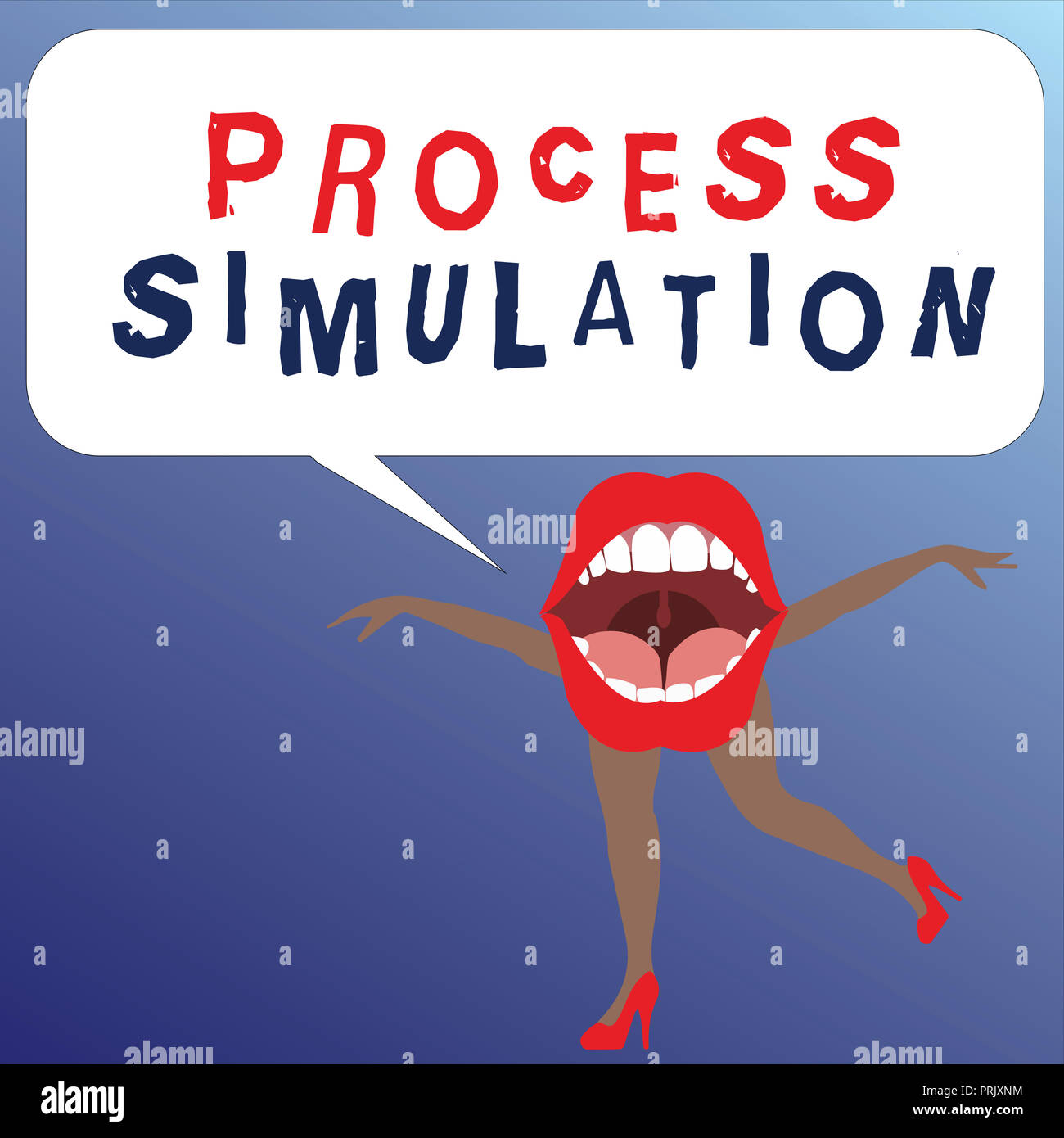 Writing Note Showing Process Simulation Business Photo Showcasing
