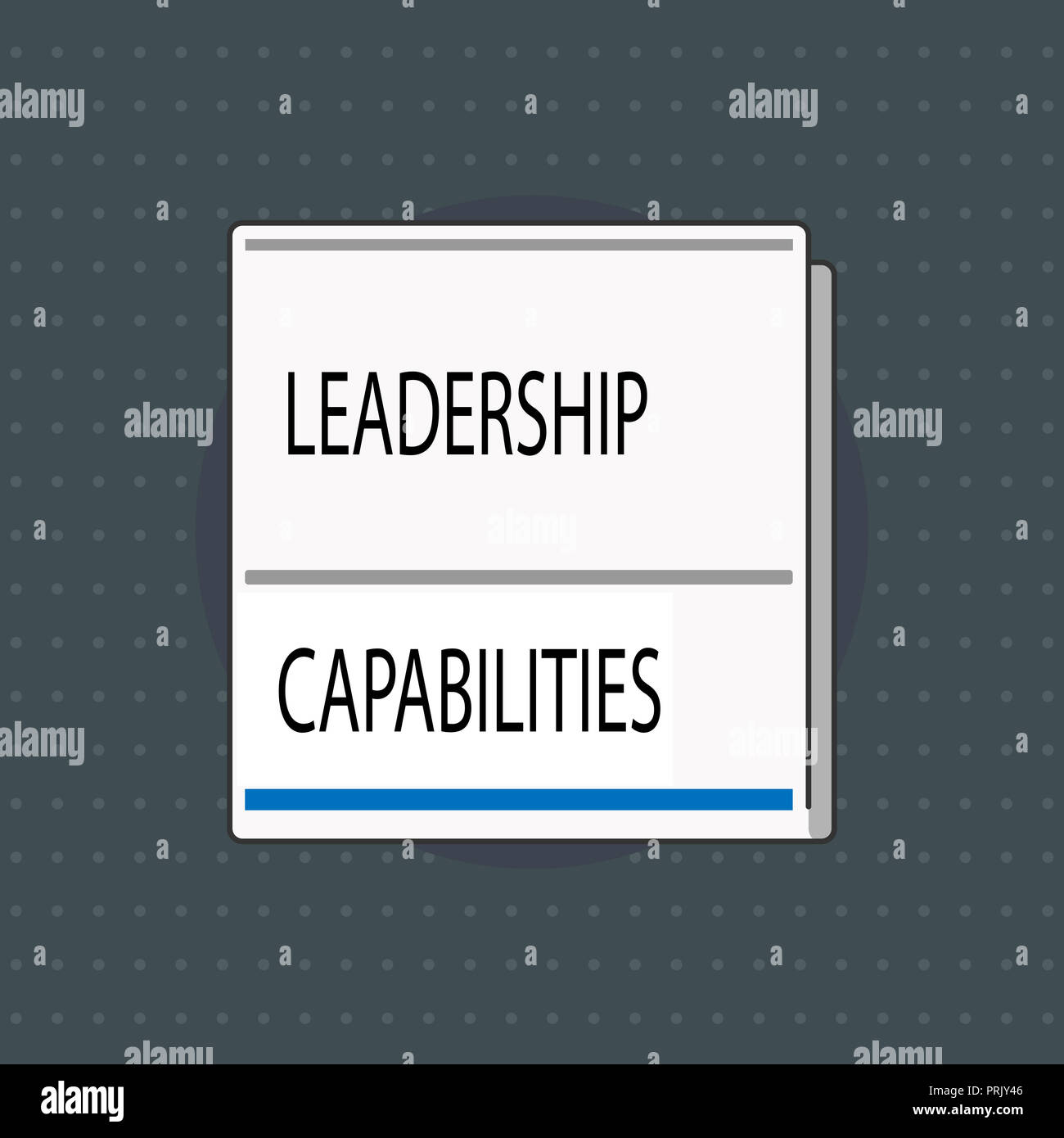 Text sign showing Leadership Capabilities. Conceptual photo Set of ...