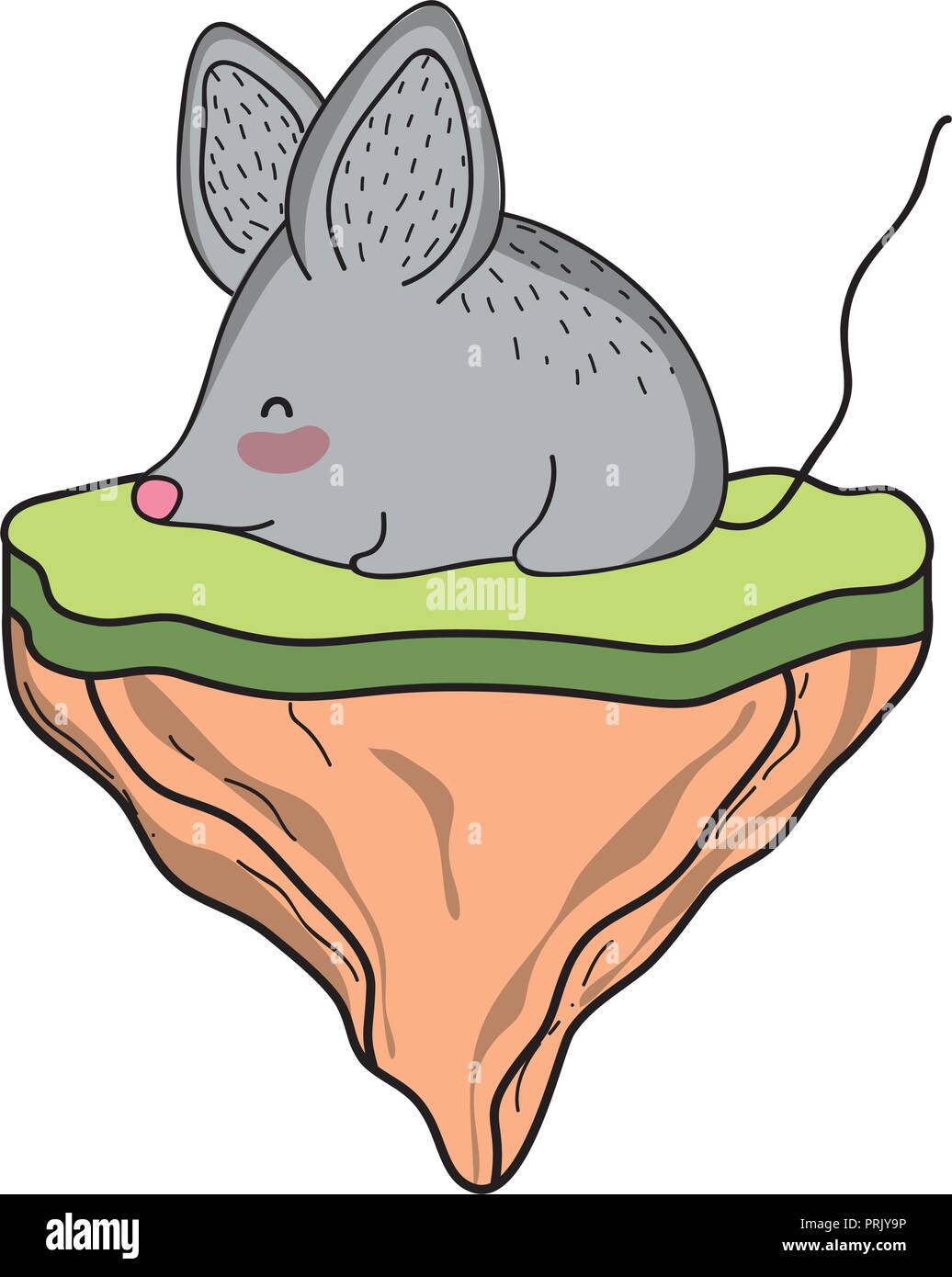 Mouse wild animal cartoon Stock Vector Image & Art - Alamy
