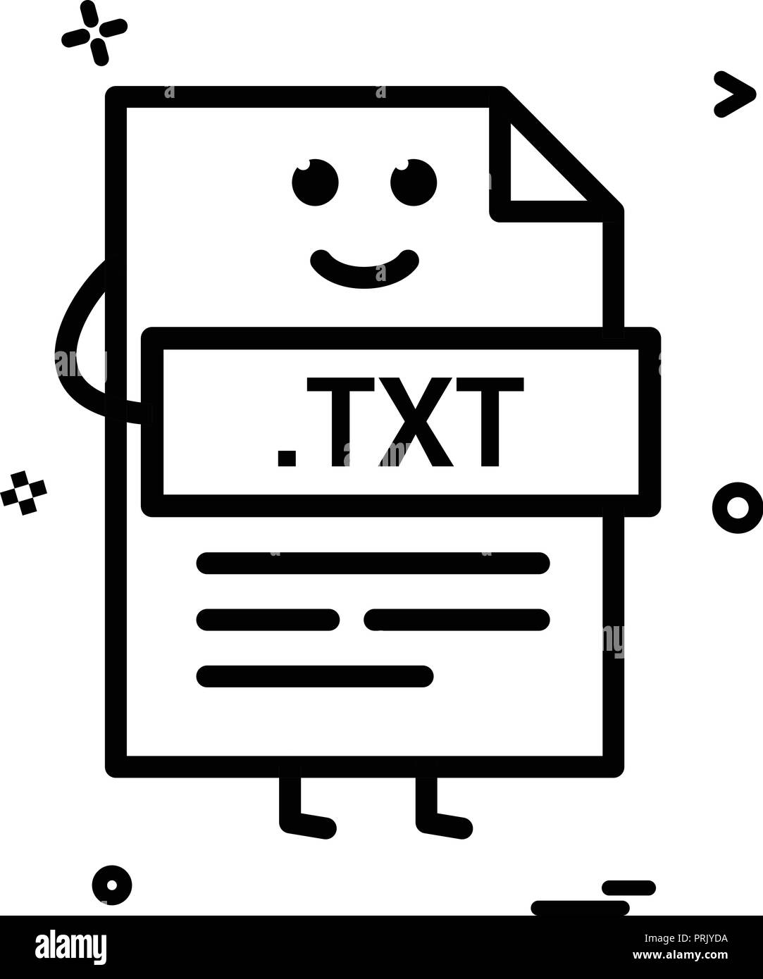 Computer txt file format type icon vector design Stock Vector Image ... Computer txt file format type icon vector design Stock Vector Image ...