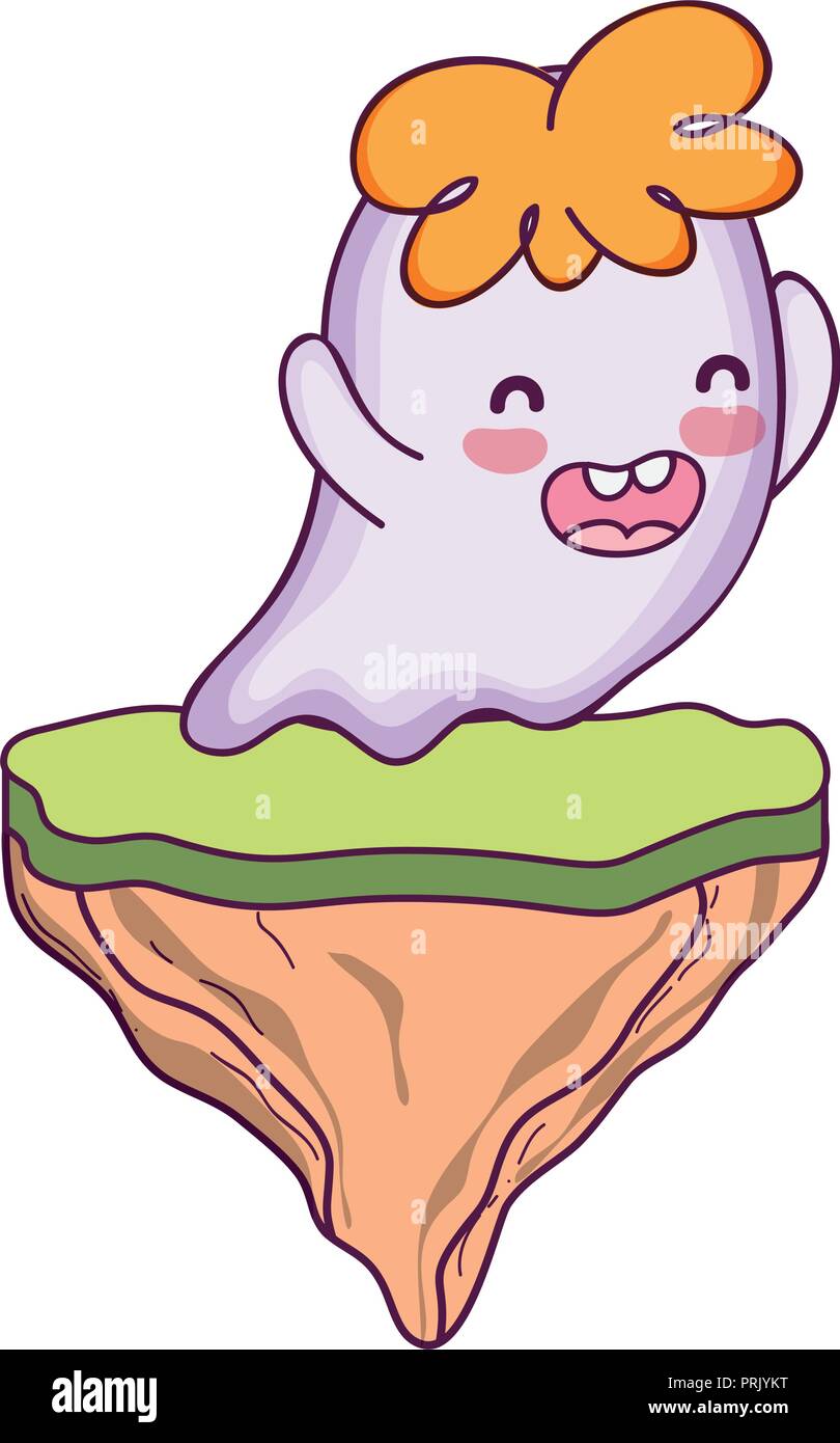 Floating ghost Stock Vector Images - Alamy
