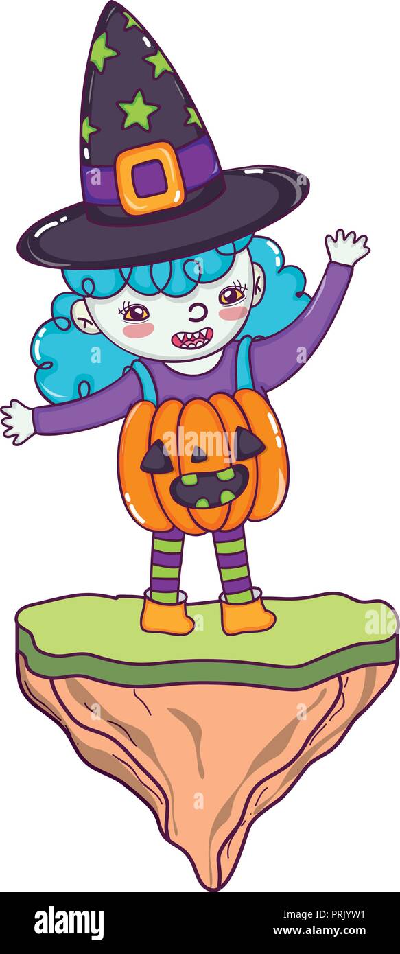 Halloween kids cartoons Stock Vector Image & Art - Alamy