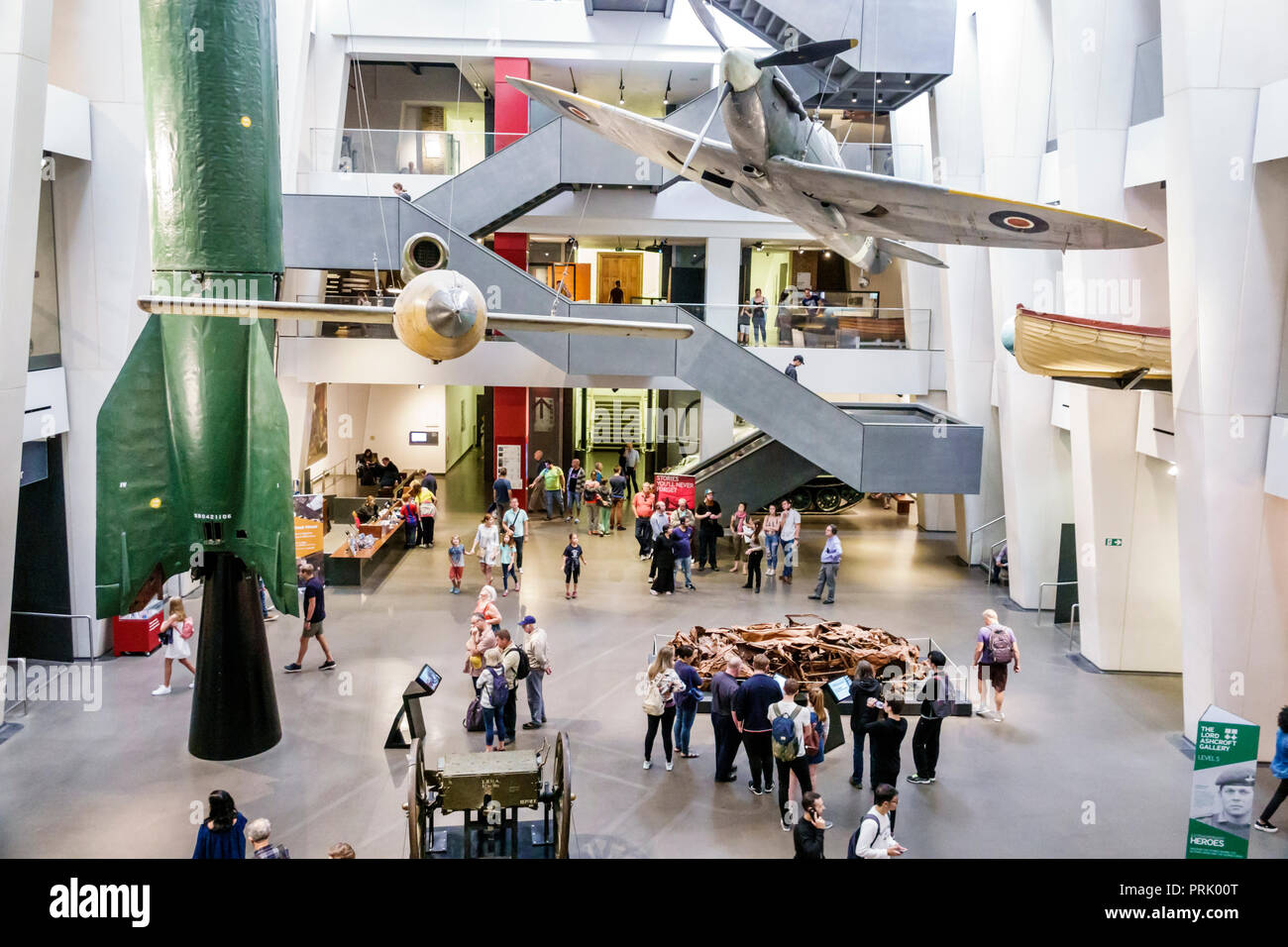 London England,UK,Southwark,Imperial War Museum,military war weapons ...