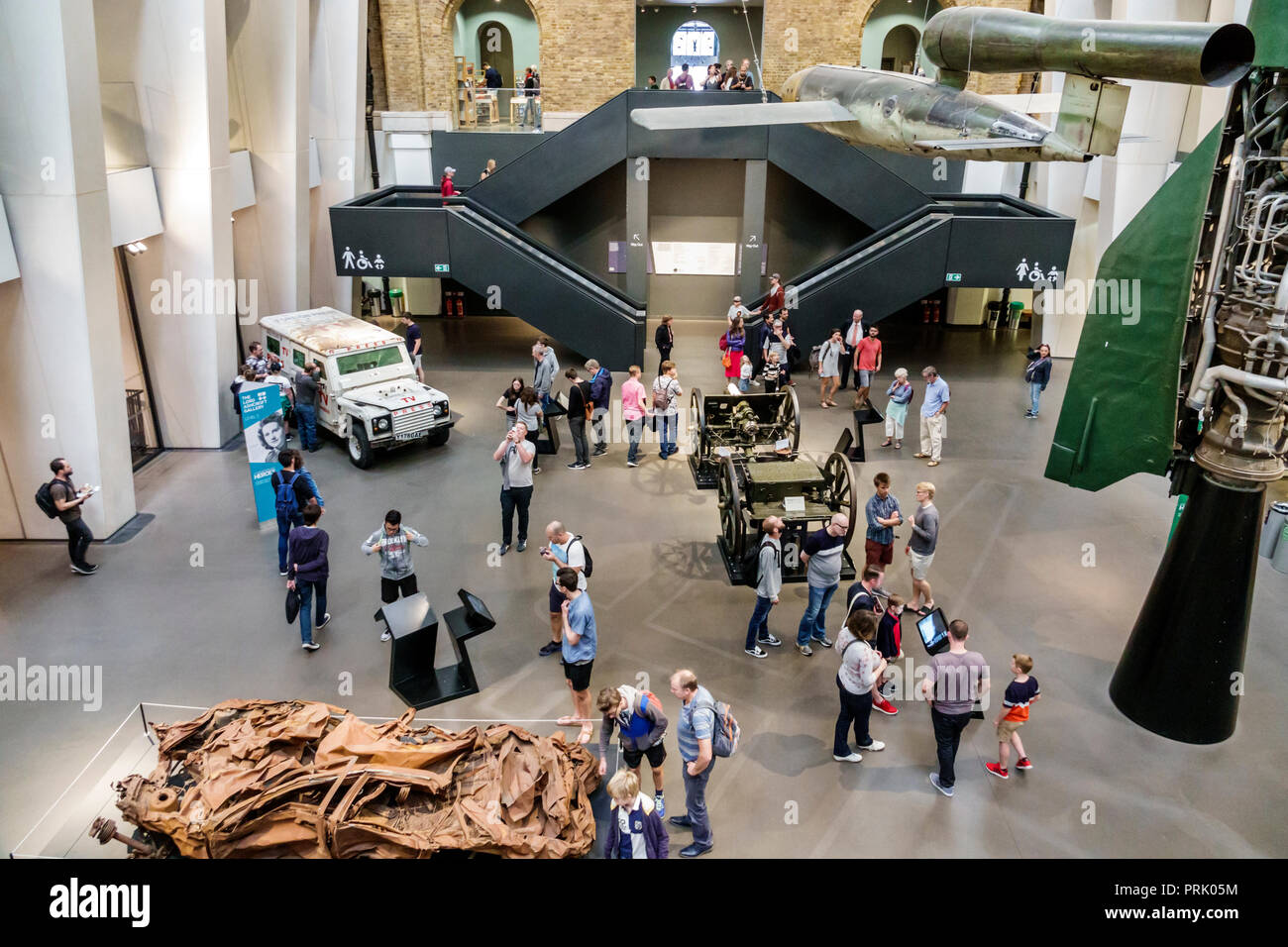 London England,UK,Southwark,Imperial War Museum,military war weapons ...