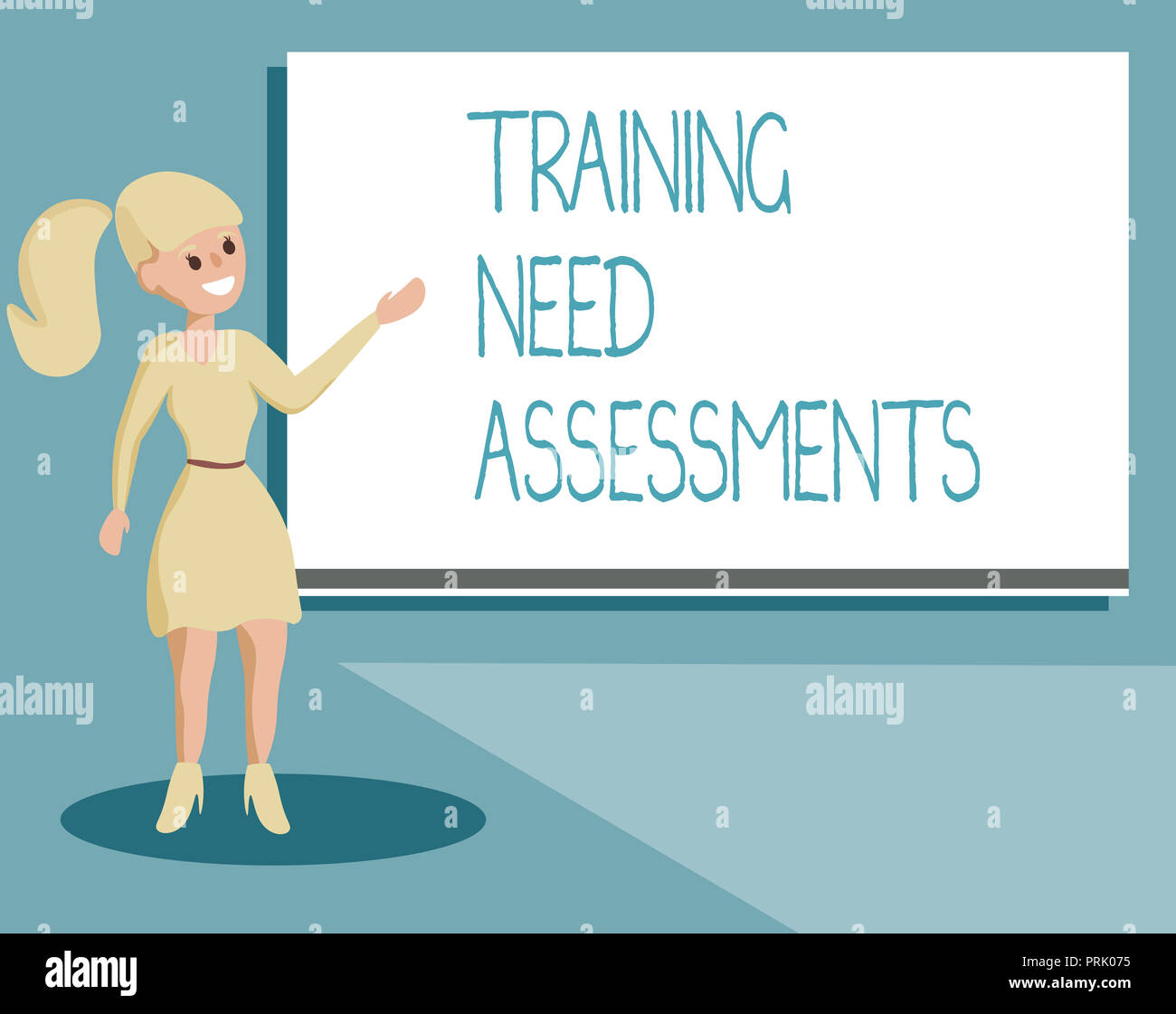 Writing note showing Training Need Assessments. Business photo ...