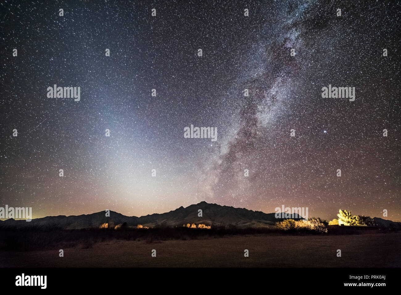 Depictions of two kinds of dust in space: At left the pyramid-shaped ...