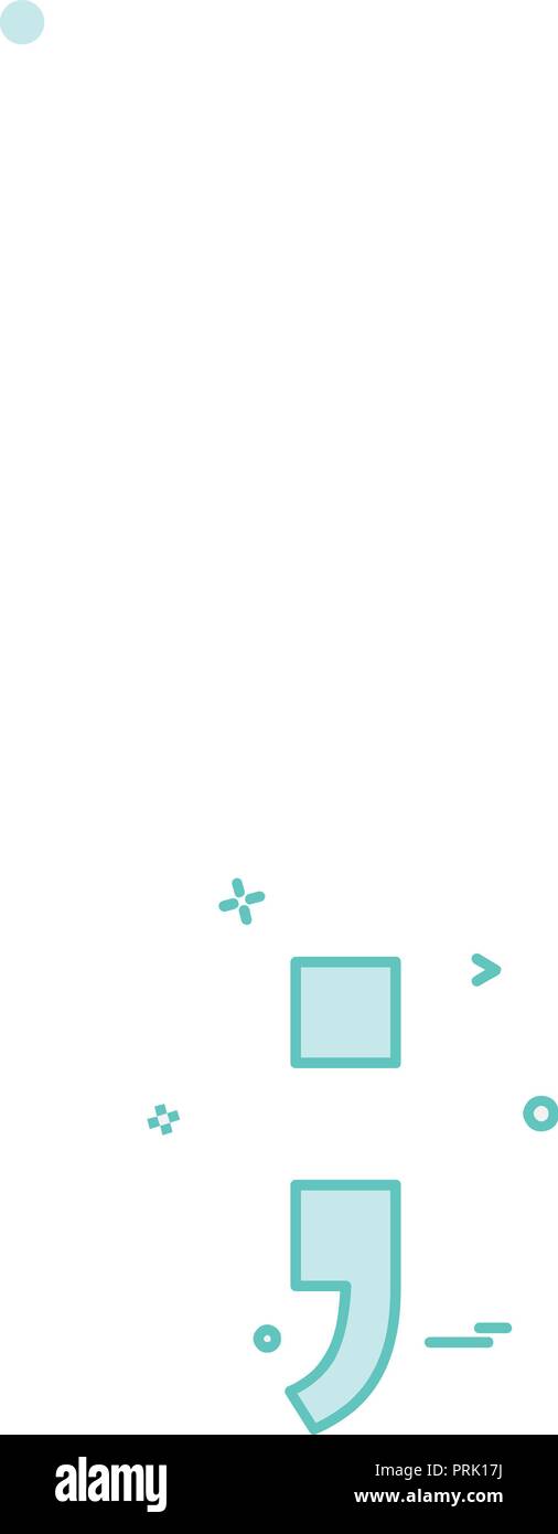 Semicolon vector vectors hi-res stock photography and images - Alamy