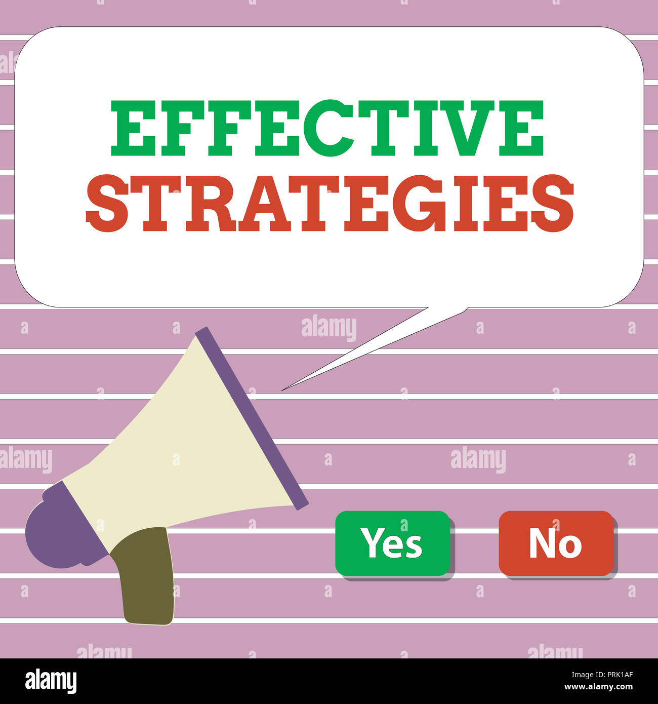 Handwriting text Effective Strategies. Concept meaning Sound Tactical ...