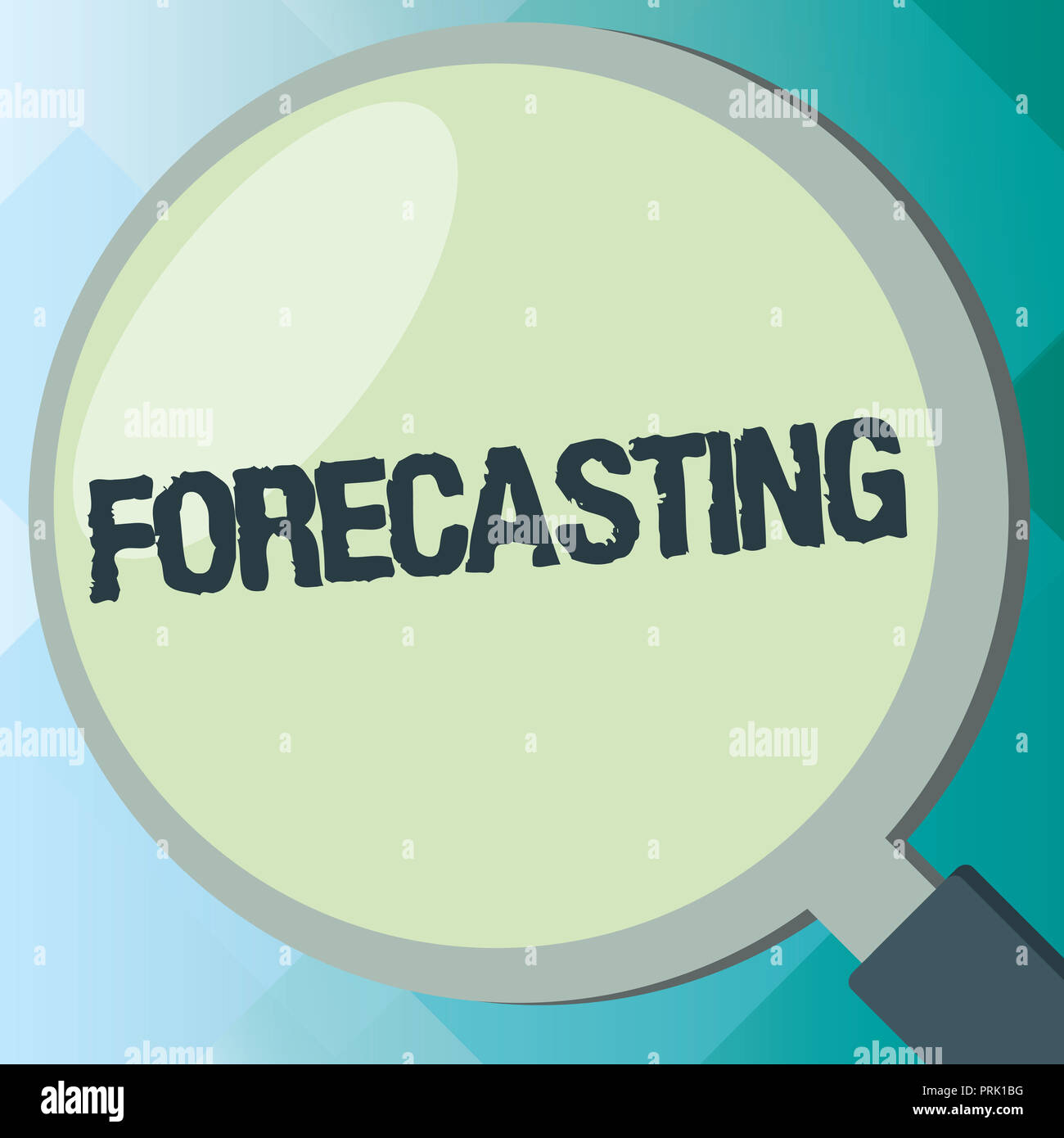 Handwriting text Forecasting. Concept meaning Predict Estimate a future ...