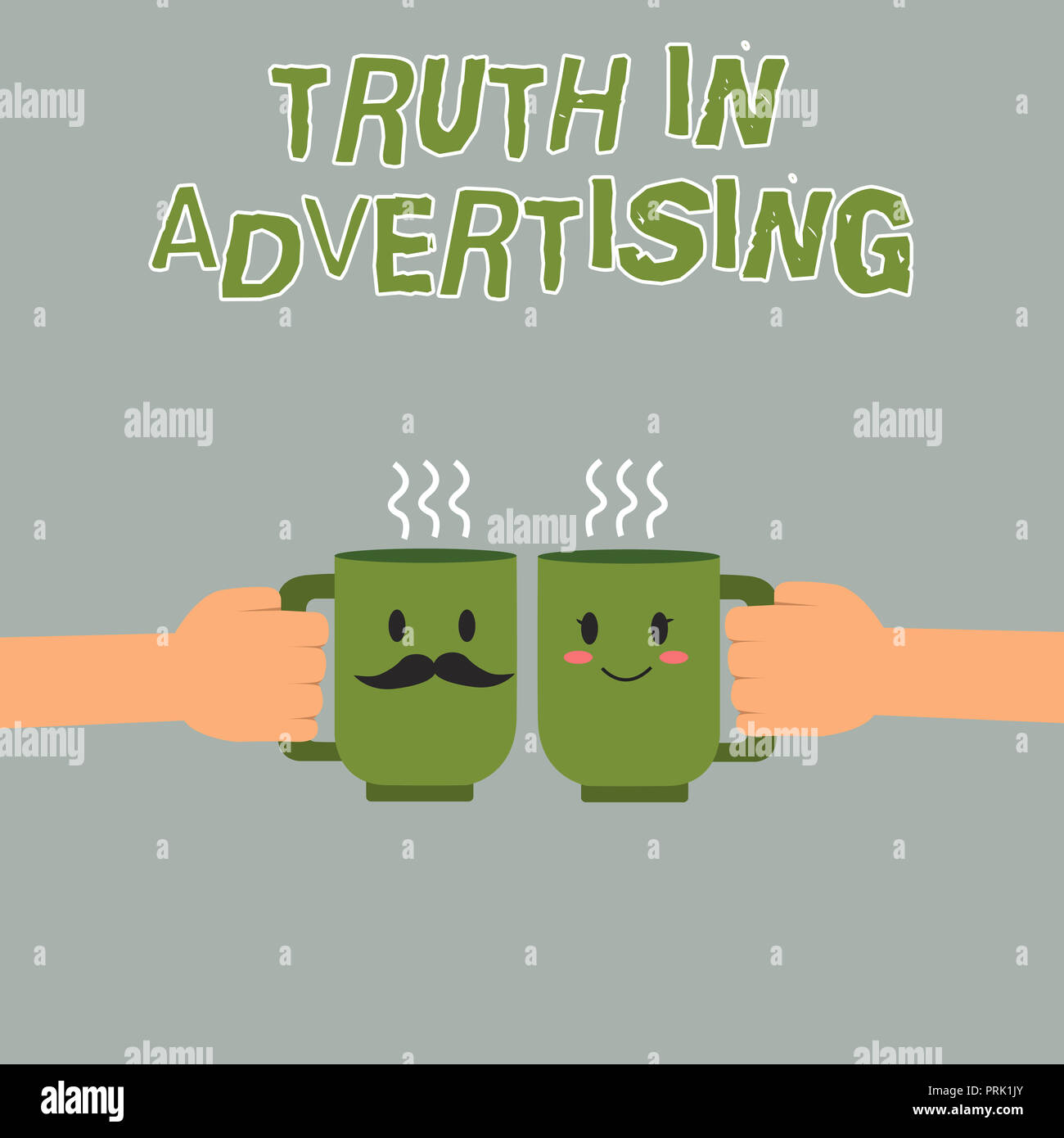 Handwriting text writing Truth In Advertising. Concept meaning Practice Honest Advertisement ...