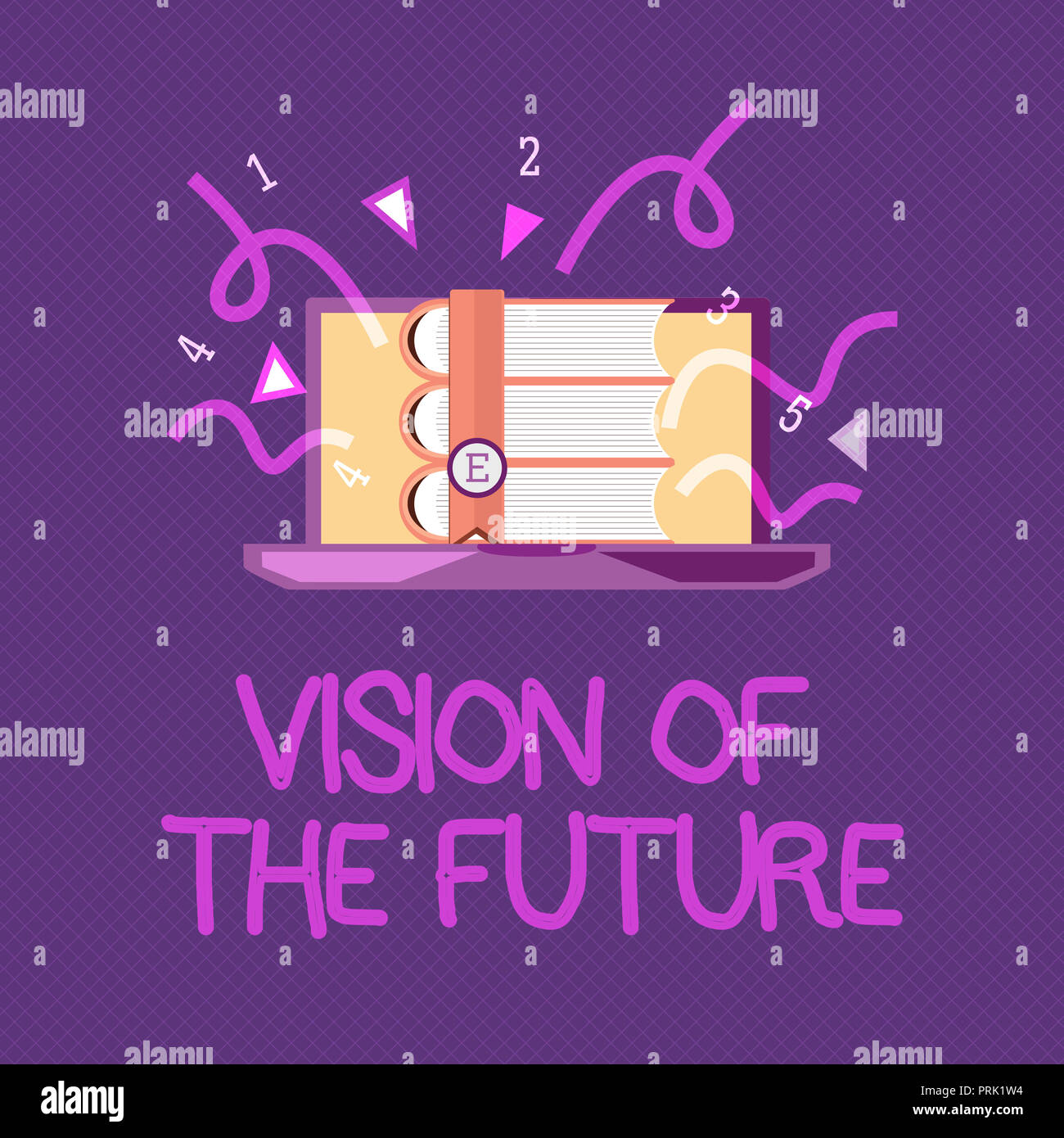 Handwriting text writing Vision Of The Future. Concept meaning Seeing ...