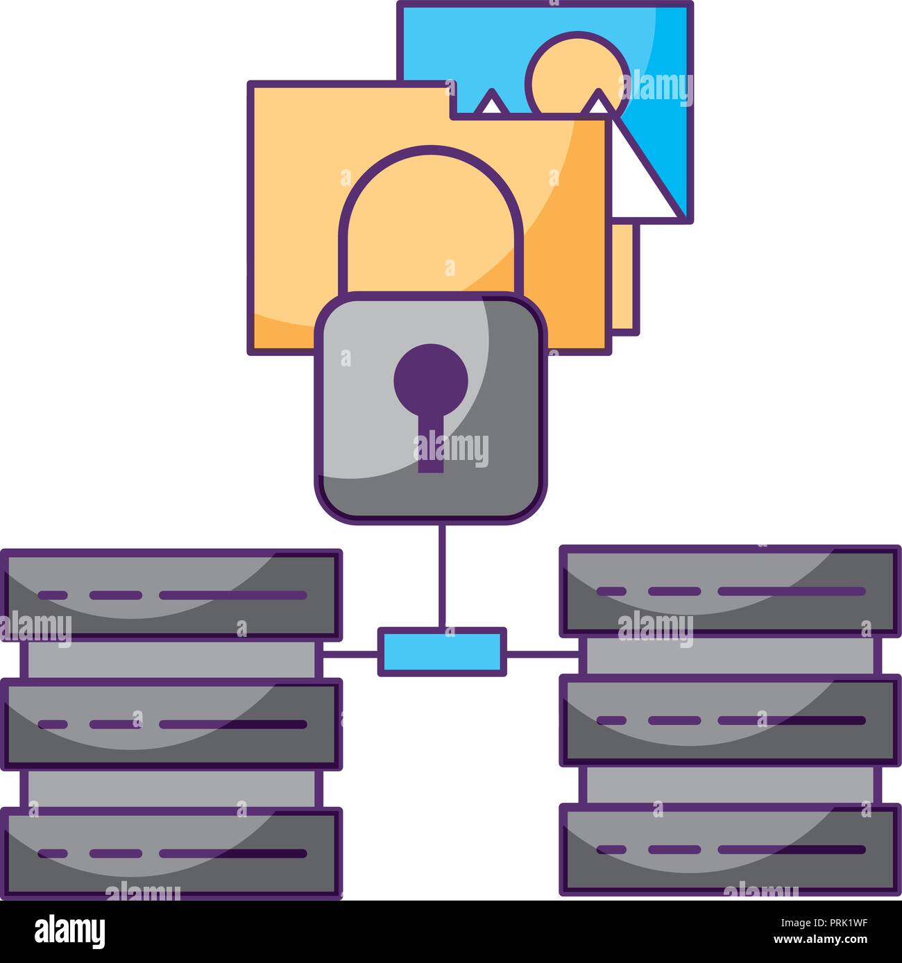 Security folder Stock Vector Images - Alamy