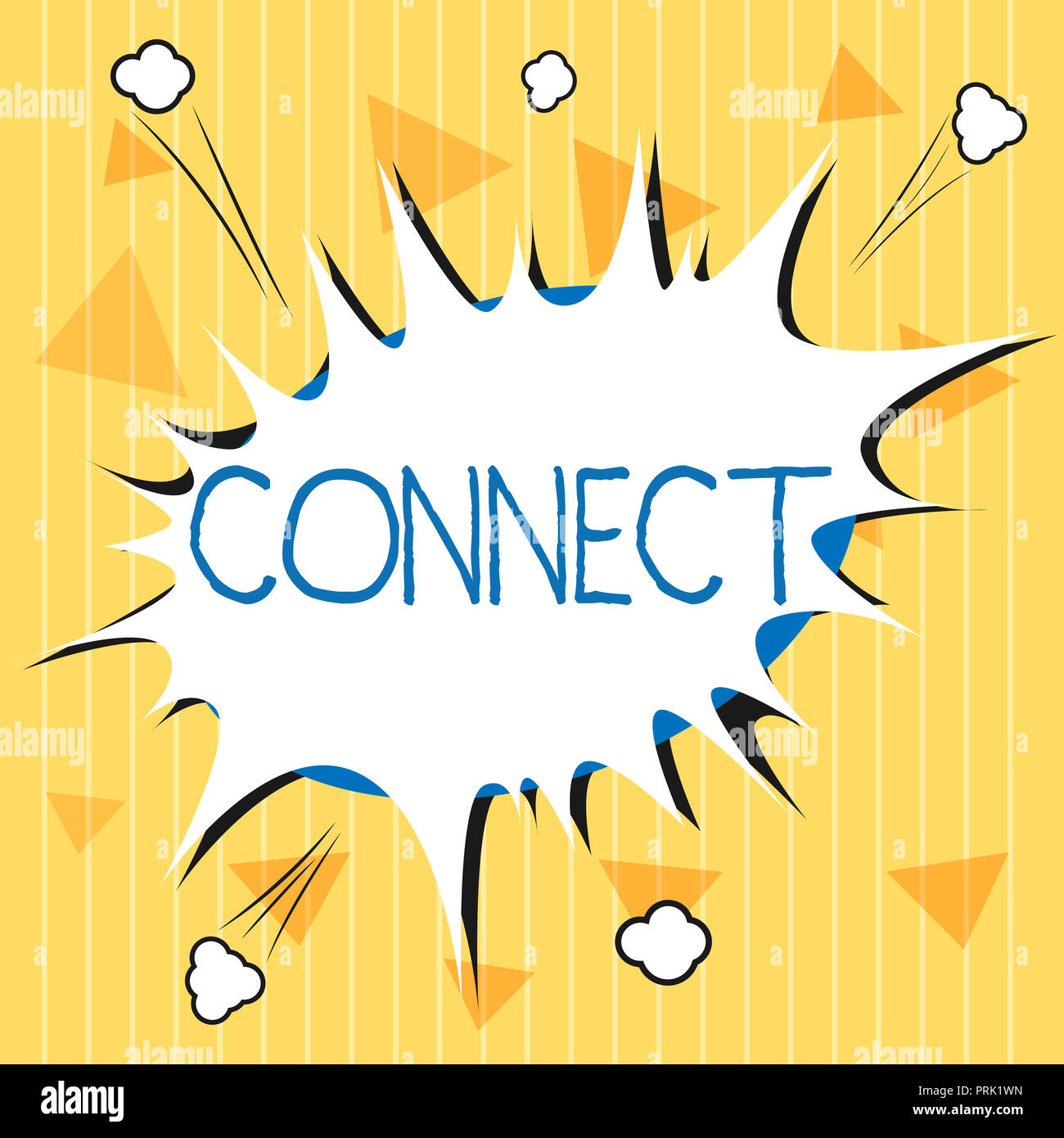 Handwriting text Connect. Concept meaning Being together Contact ...