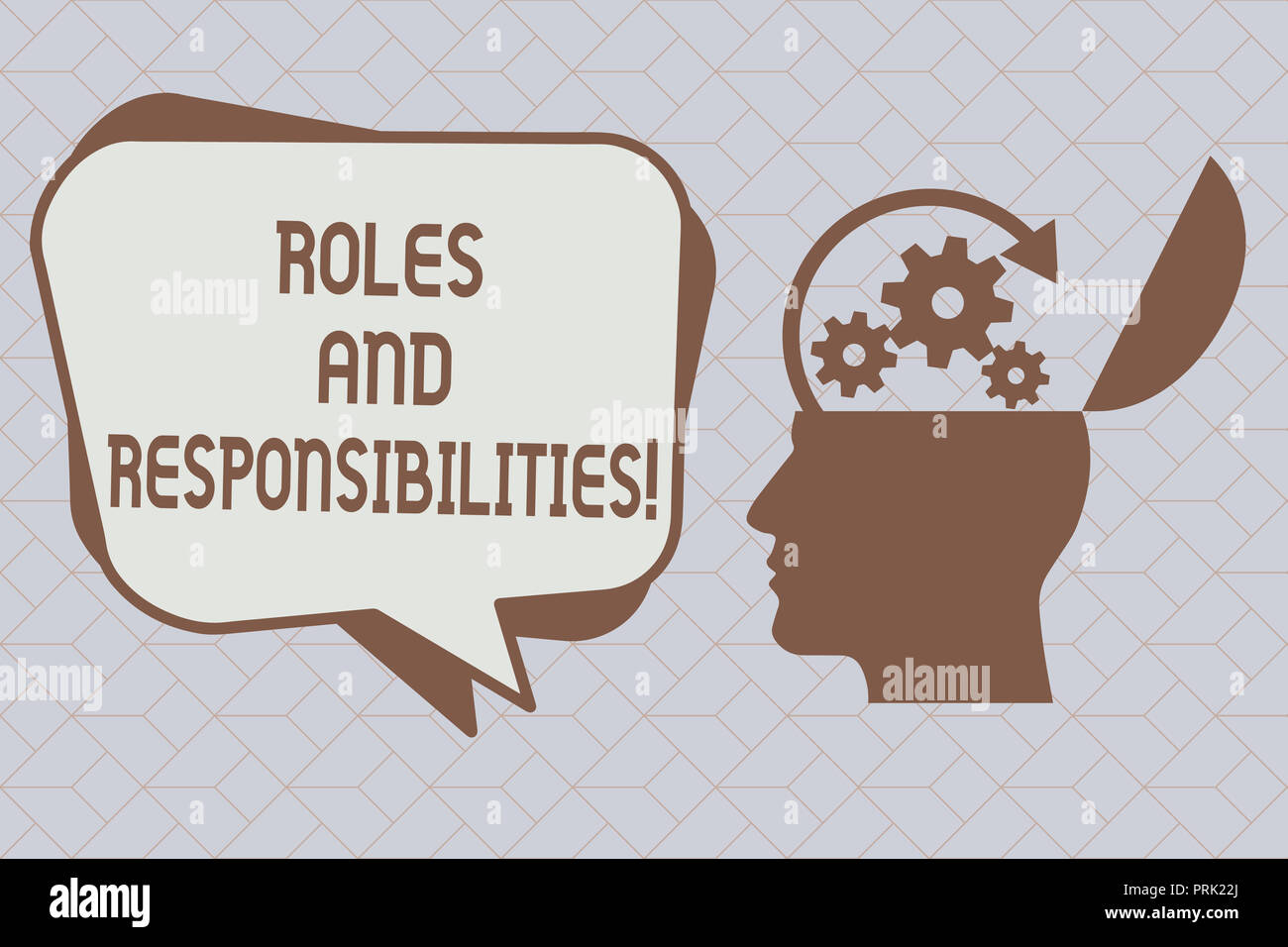 Text sign showing Roles And Responsibilities. Conceptual photo Specific ...