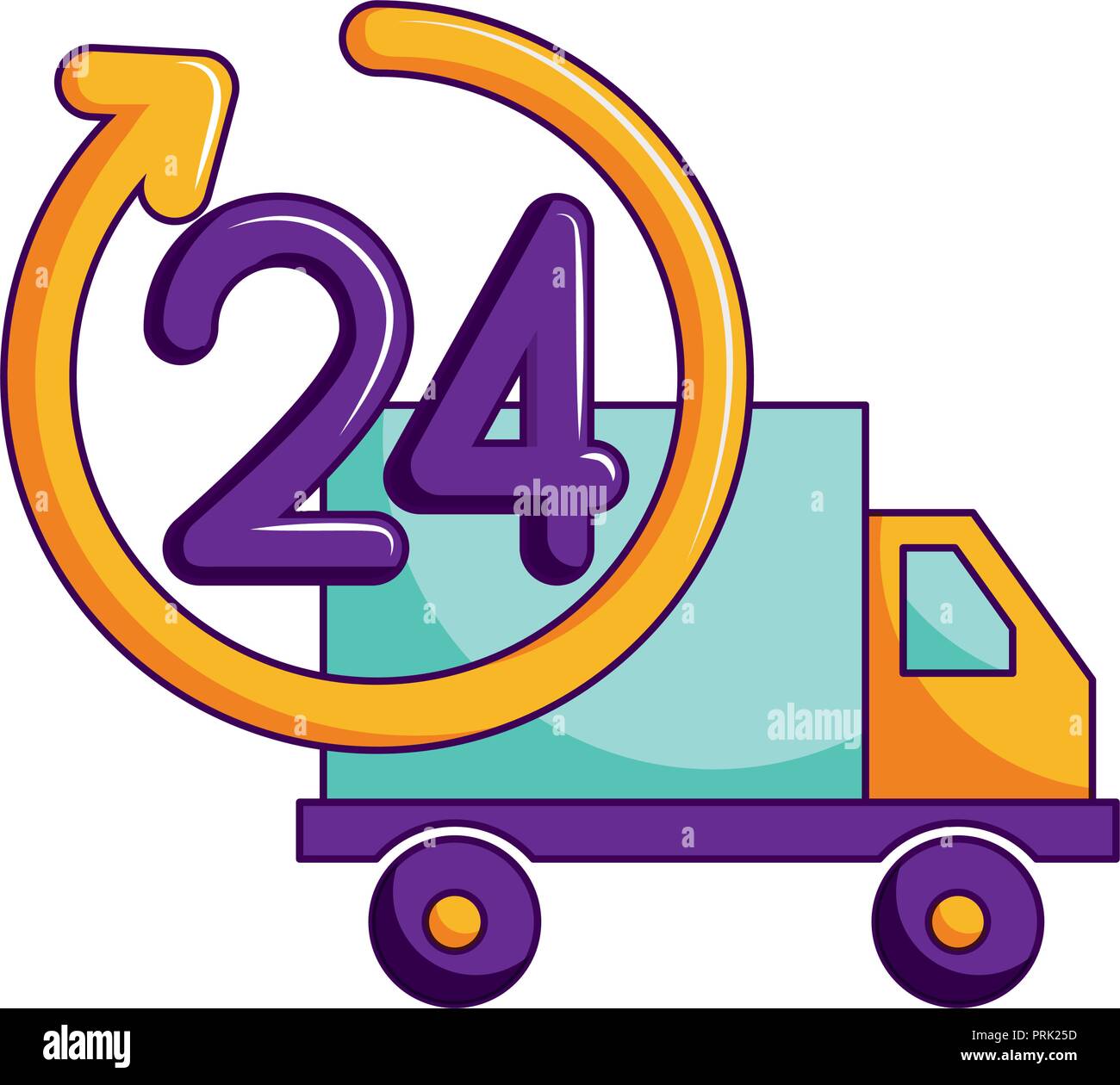 24 hour transportation Stock Vector Images - Alamy