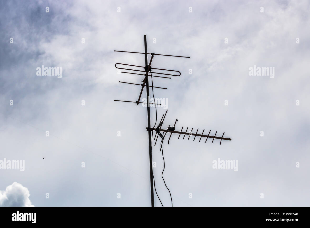 Television Reception Antennae Stock Photo - Alamy