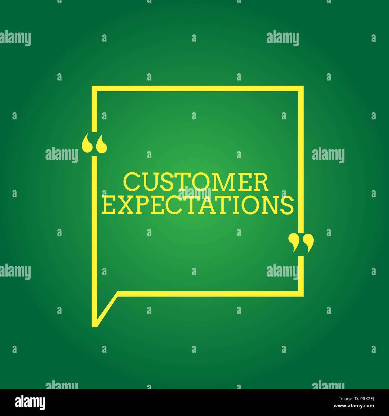 Text sign showing Customer Expectations. Conceptual photo Benefits a ...