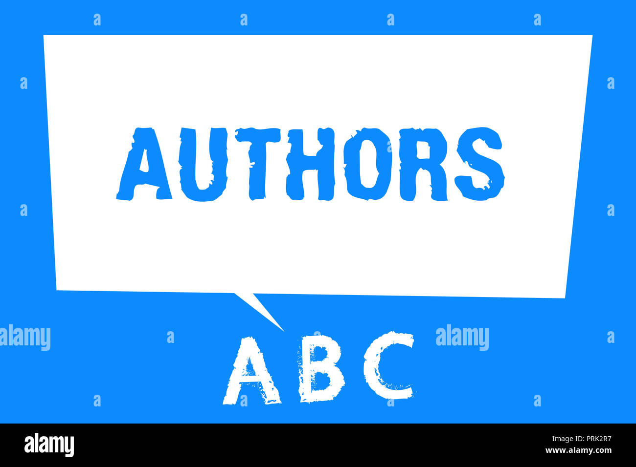 Text sign showing Authors. Conceptual photo Writers of books articles ...
