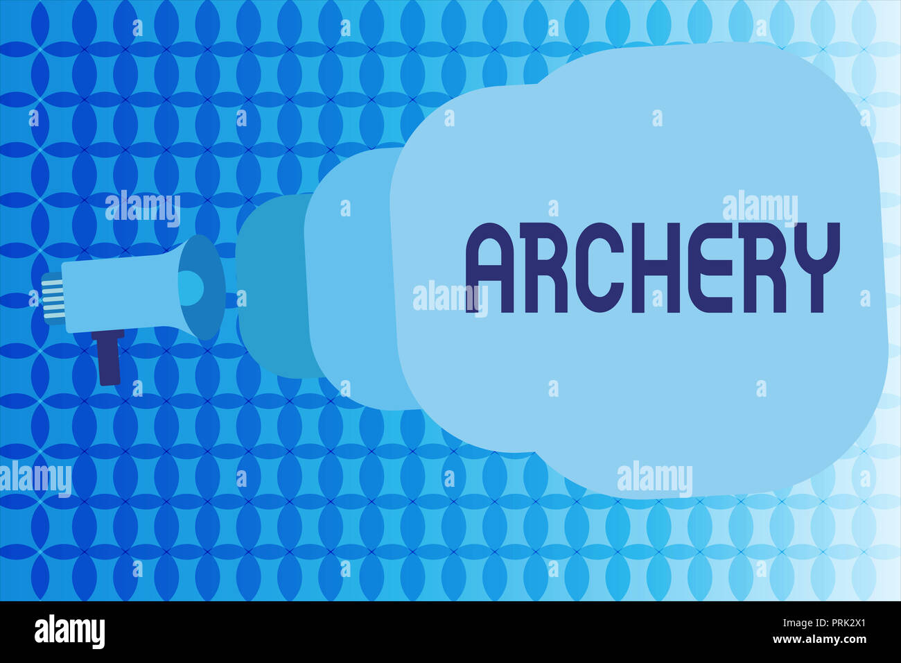 Word writing text Archery. Business concept for Sport shooting with bow ...
