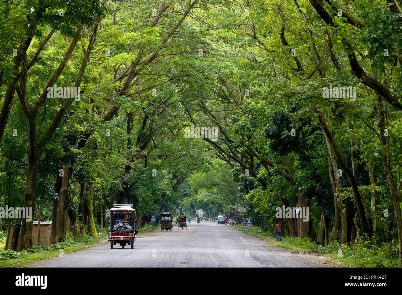 The Goalanda-Faridpur Highway at Goalanda in Faridpur. Bangladesh Stock ...