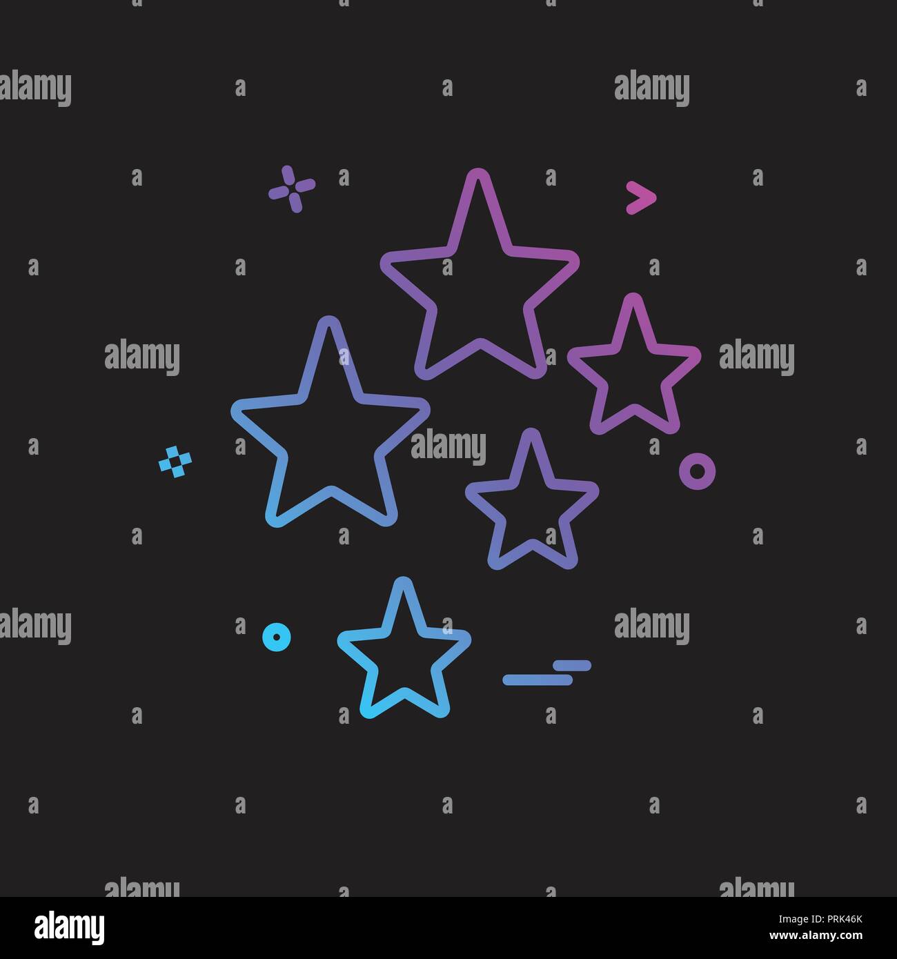 Star icon design vector Stock Vector Image & Art - Alamy