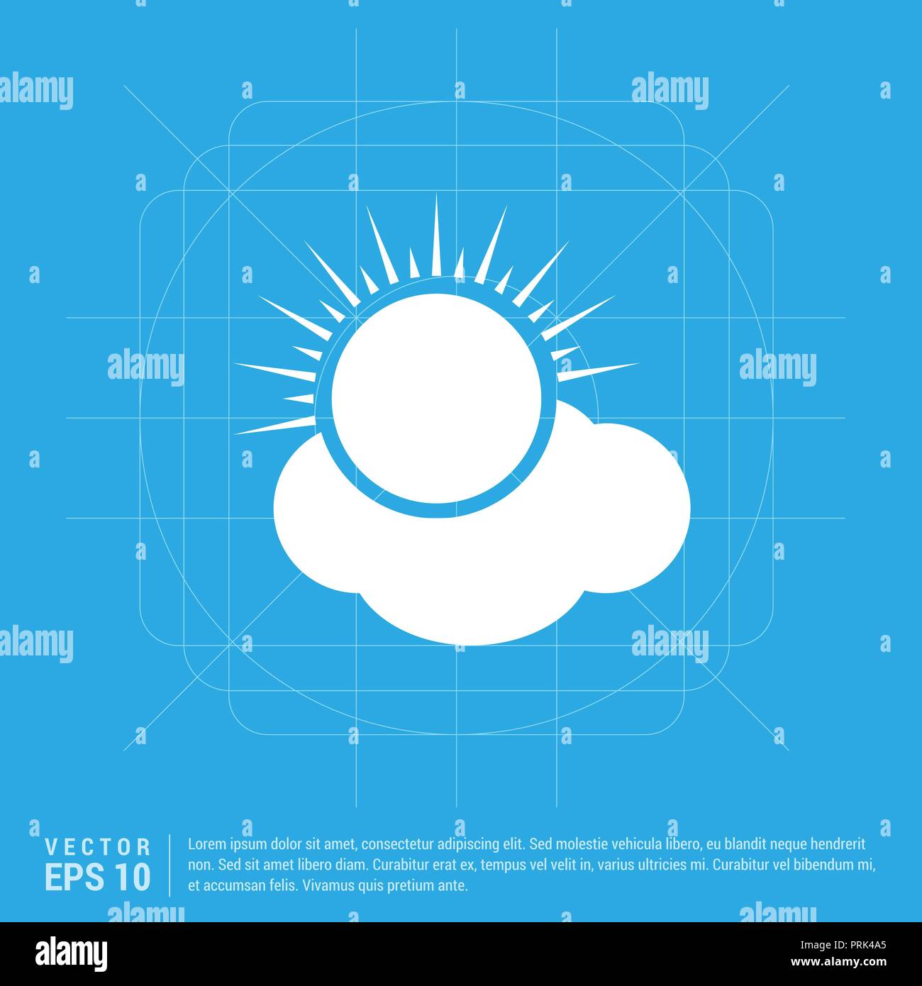 Sun Cloud Icon Stock Vector Image & Art - Alamy