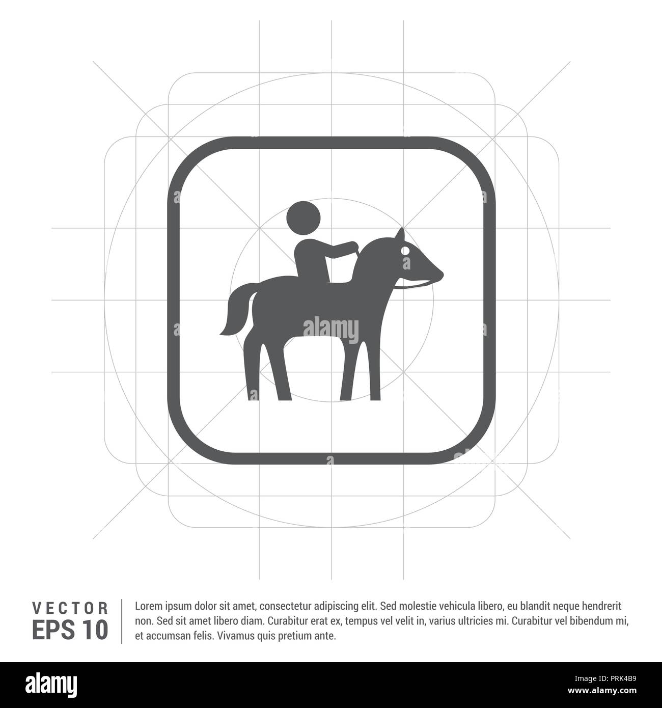 Horse Riding Icon Stock Vector Image & Art - Alamy