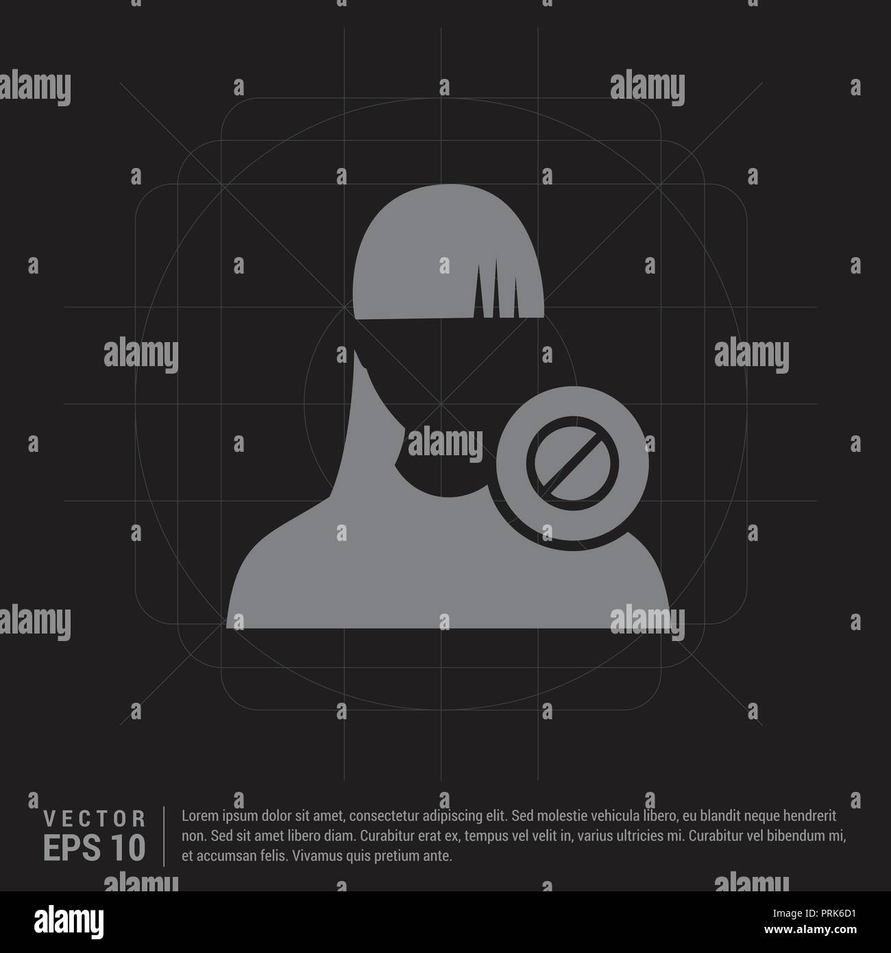 Block user icon Stock Vector Image & Art - Alamy