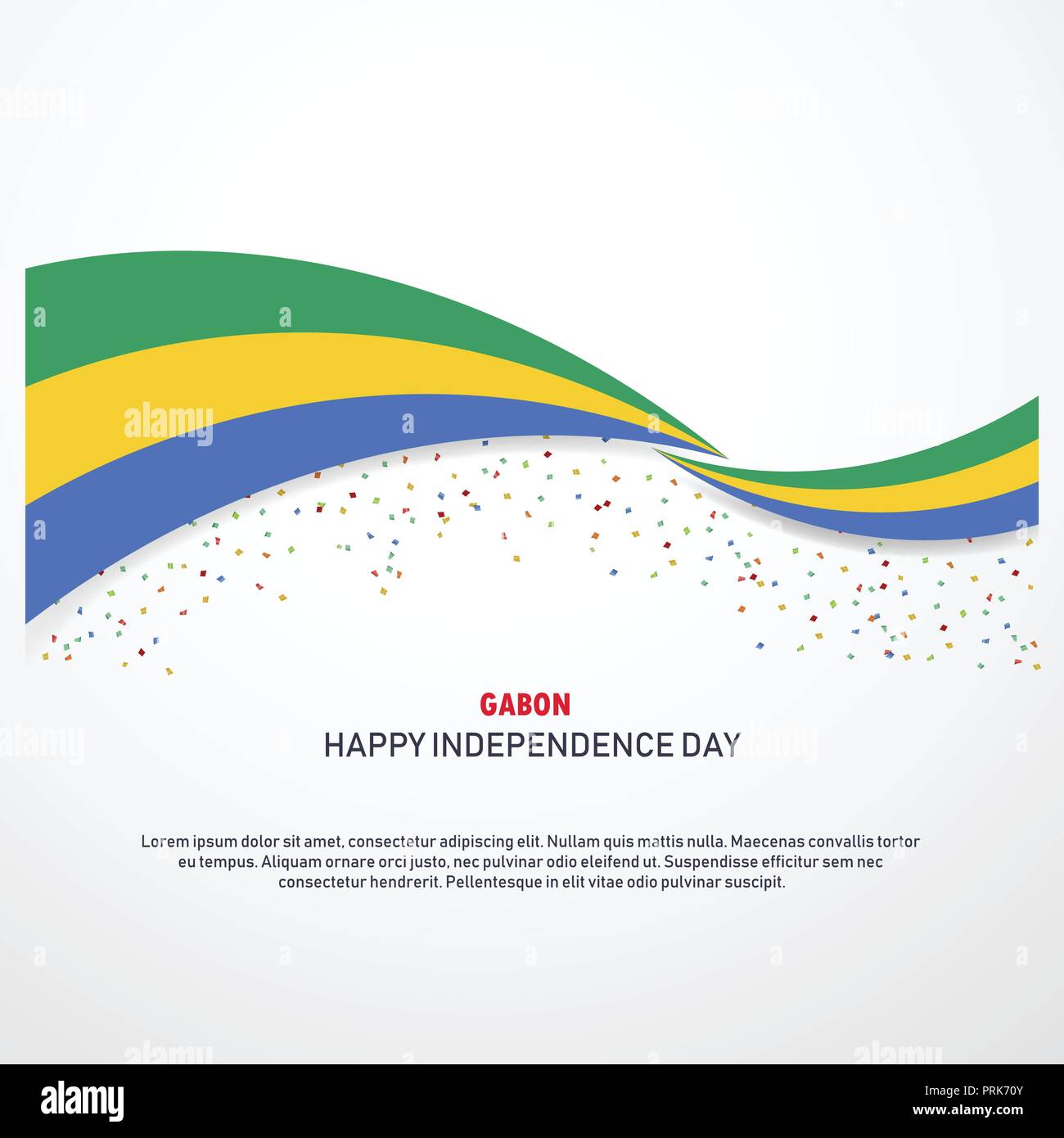 Gab flag Stock Vector Images - Alamy