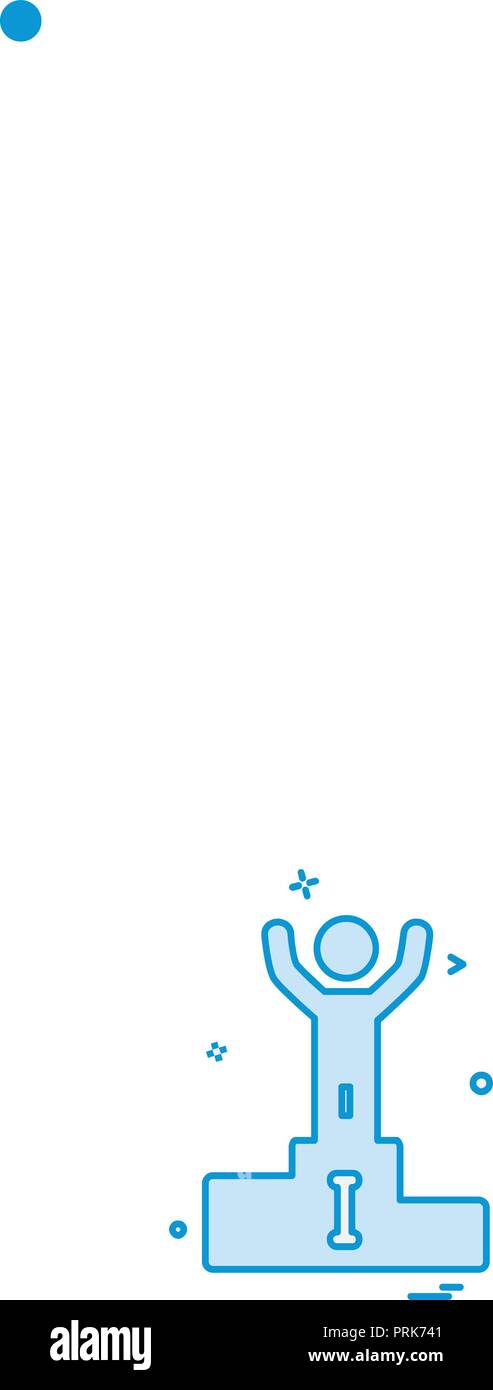 Positions icon design vector Stock Vector Image & Art - Alamy