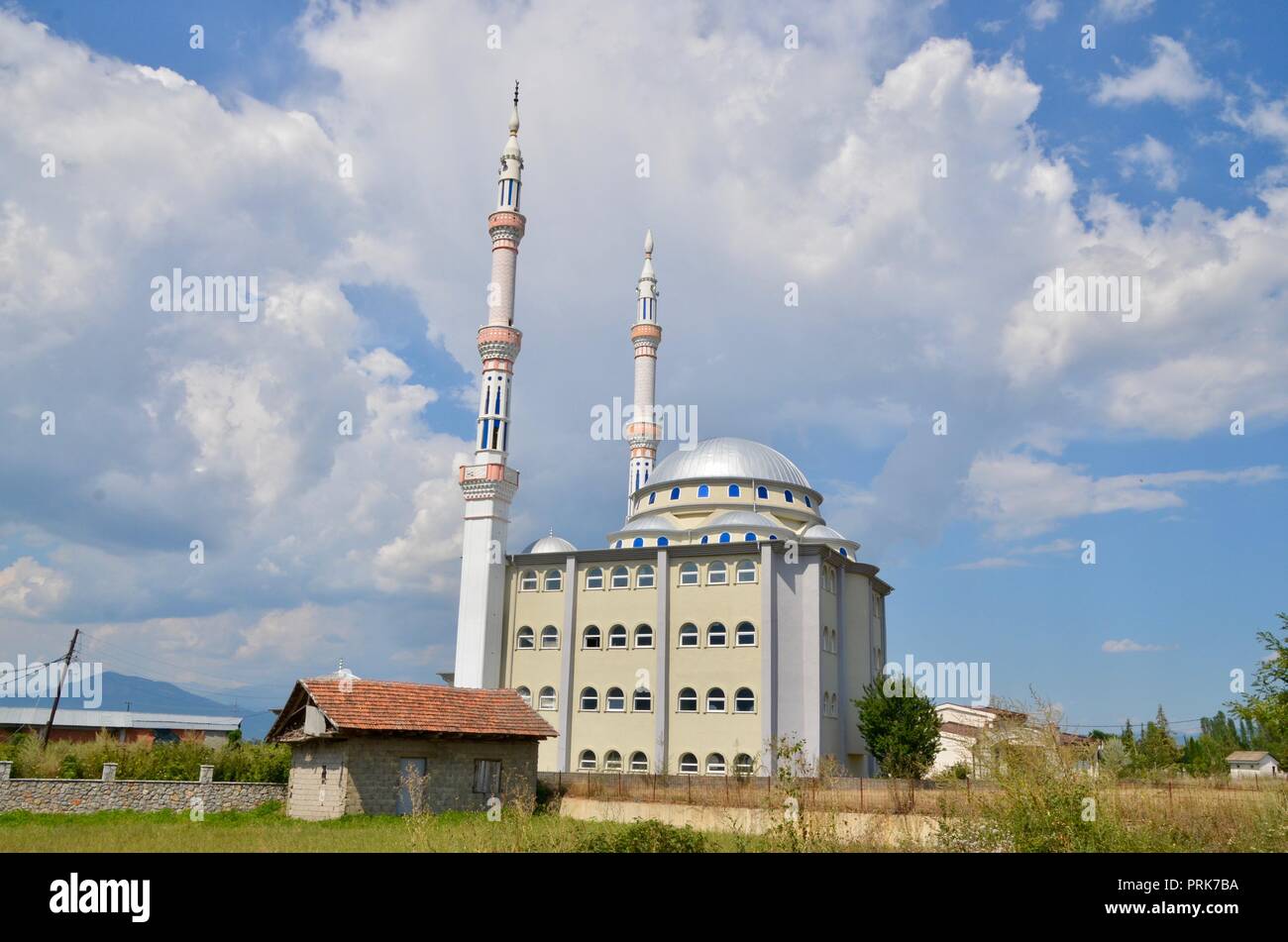 Central Mosque of Struga macedonia Stock Photo - Alamy