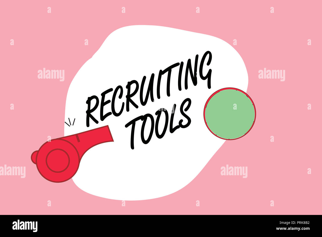 Word writing text Recruiting Tools. Business concept for getting new ...