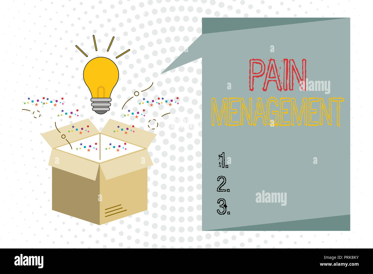 Handwriting text writing Pain Management. Concept meaning a branch of ...