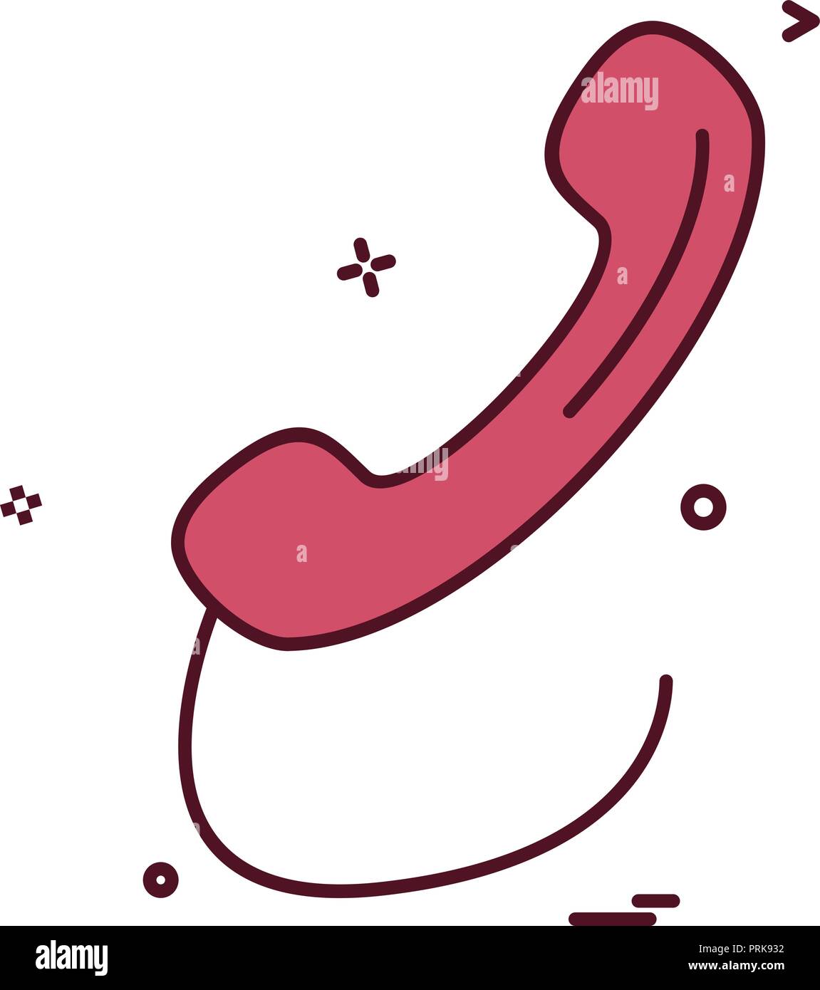 Call icon design vector Stock Vector Image & Art - Alamy