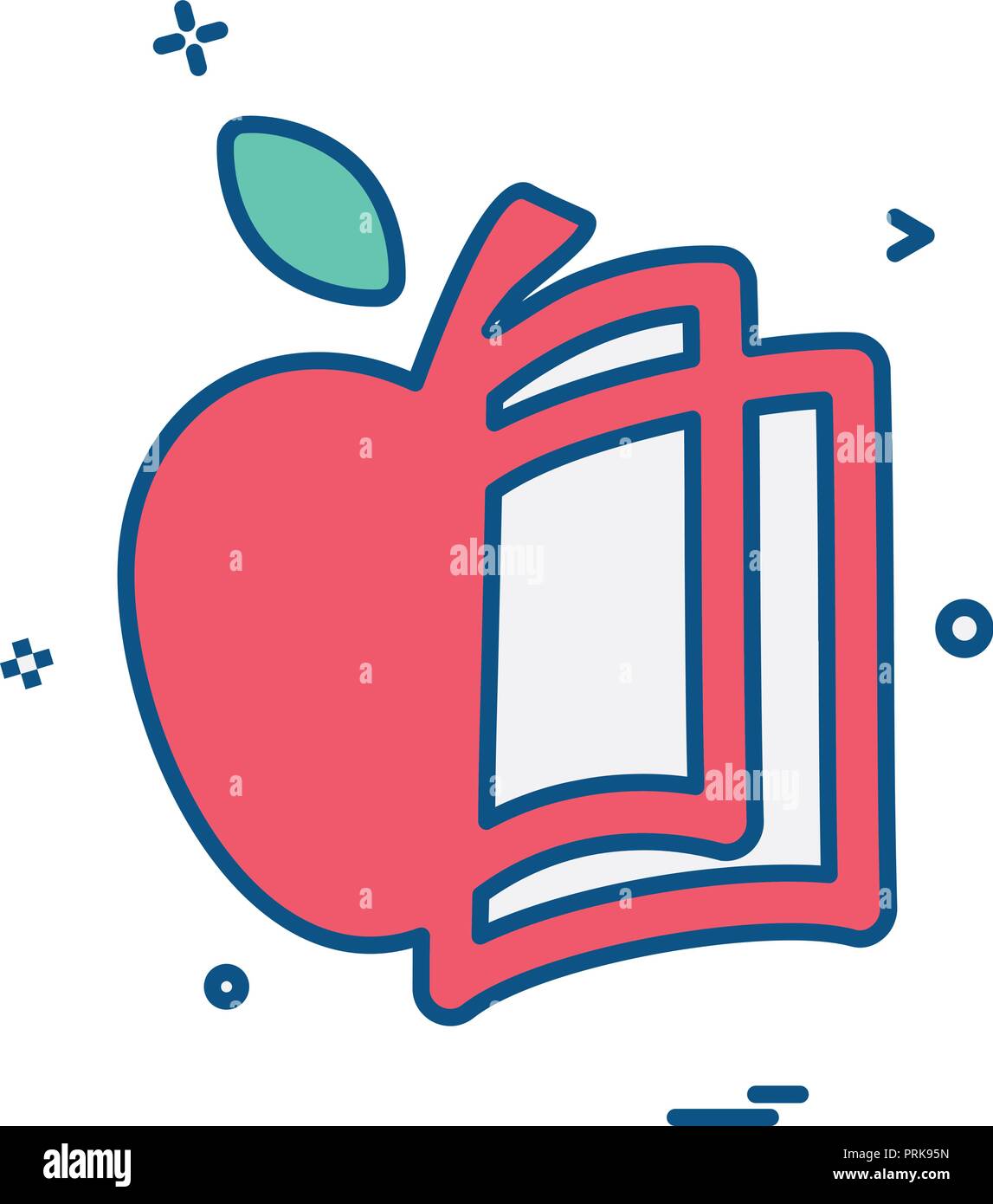 Apple icon design vector Stock Vector Image & Art - Alamy