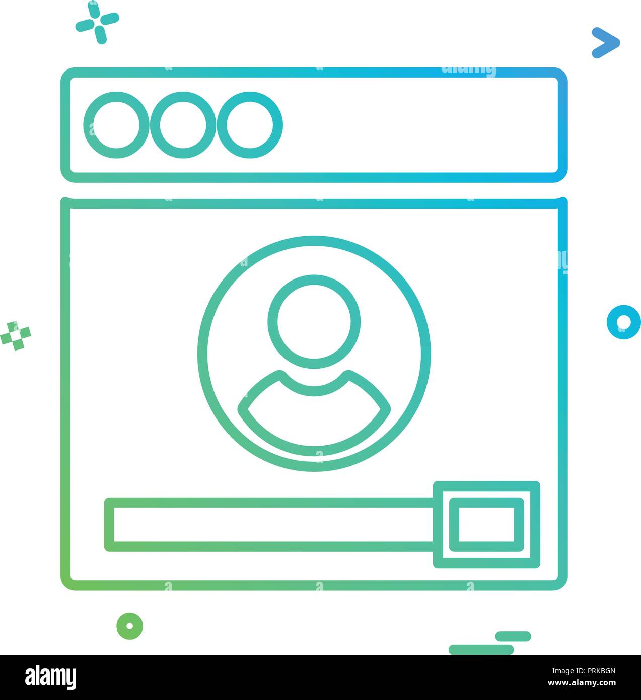 Web layouts icon design vector Stock Vector Image & Art - Alamy