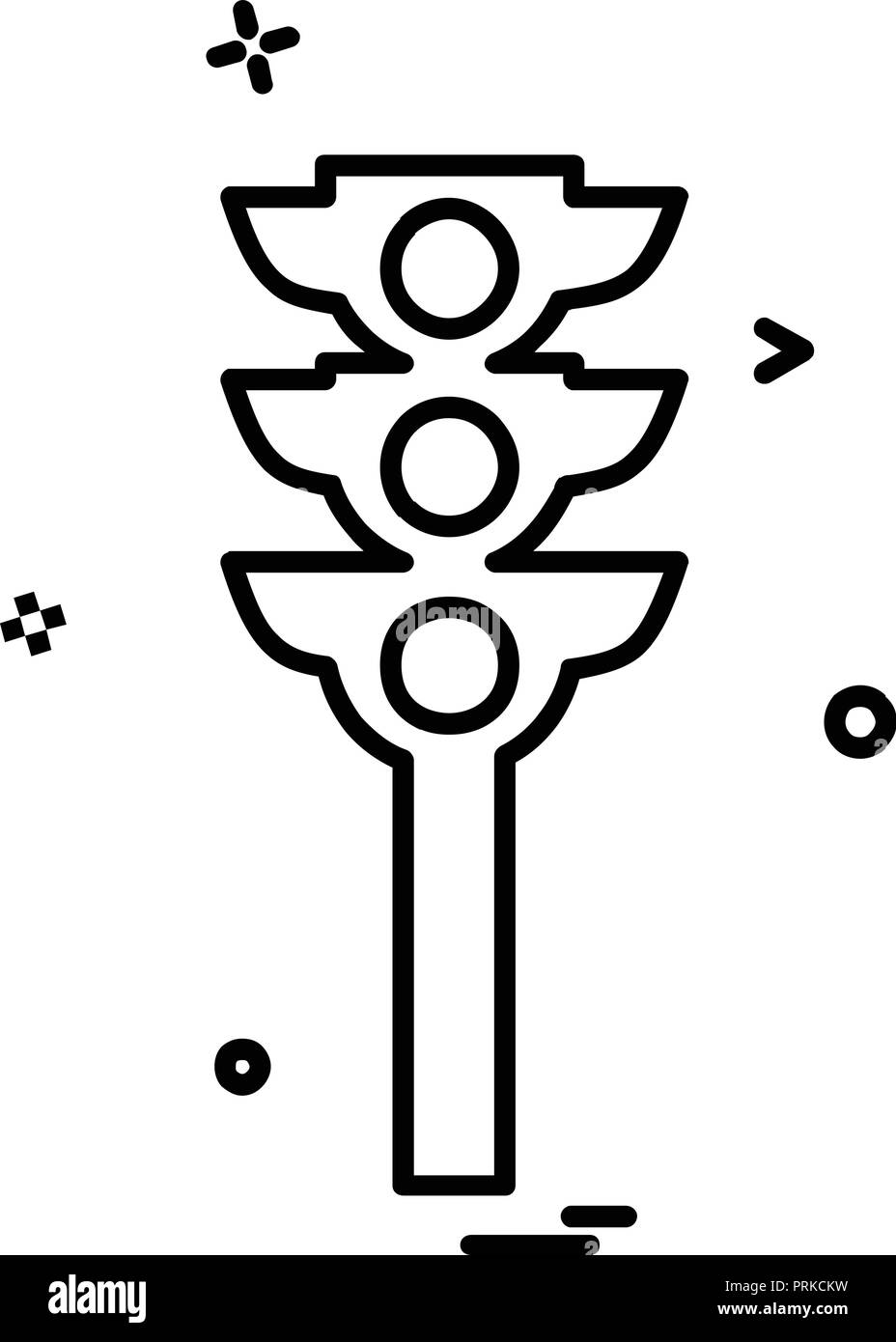 Traffic signs icon design vector Stock Vector Image & Art - Alamy