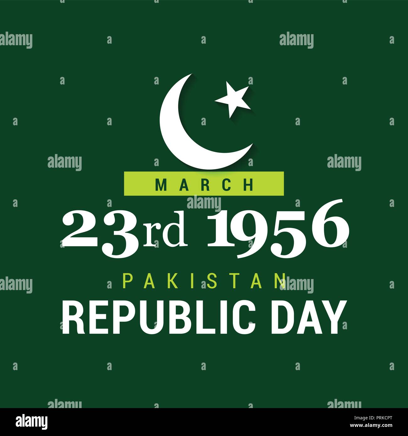 Pakistan Resolution day design vector Stock Vector Image & Art - Alamy