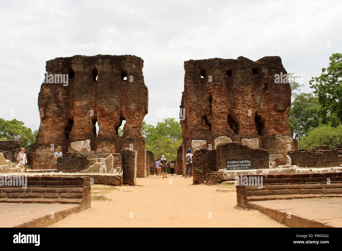 The Royal Palace of King Parakramabahu in Polonnaruwa the Ancient City ...