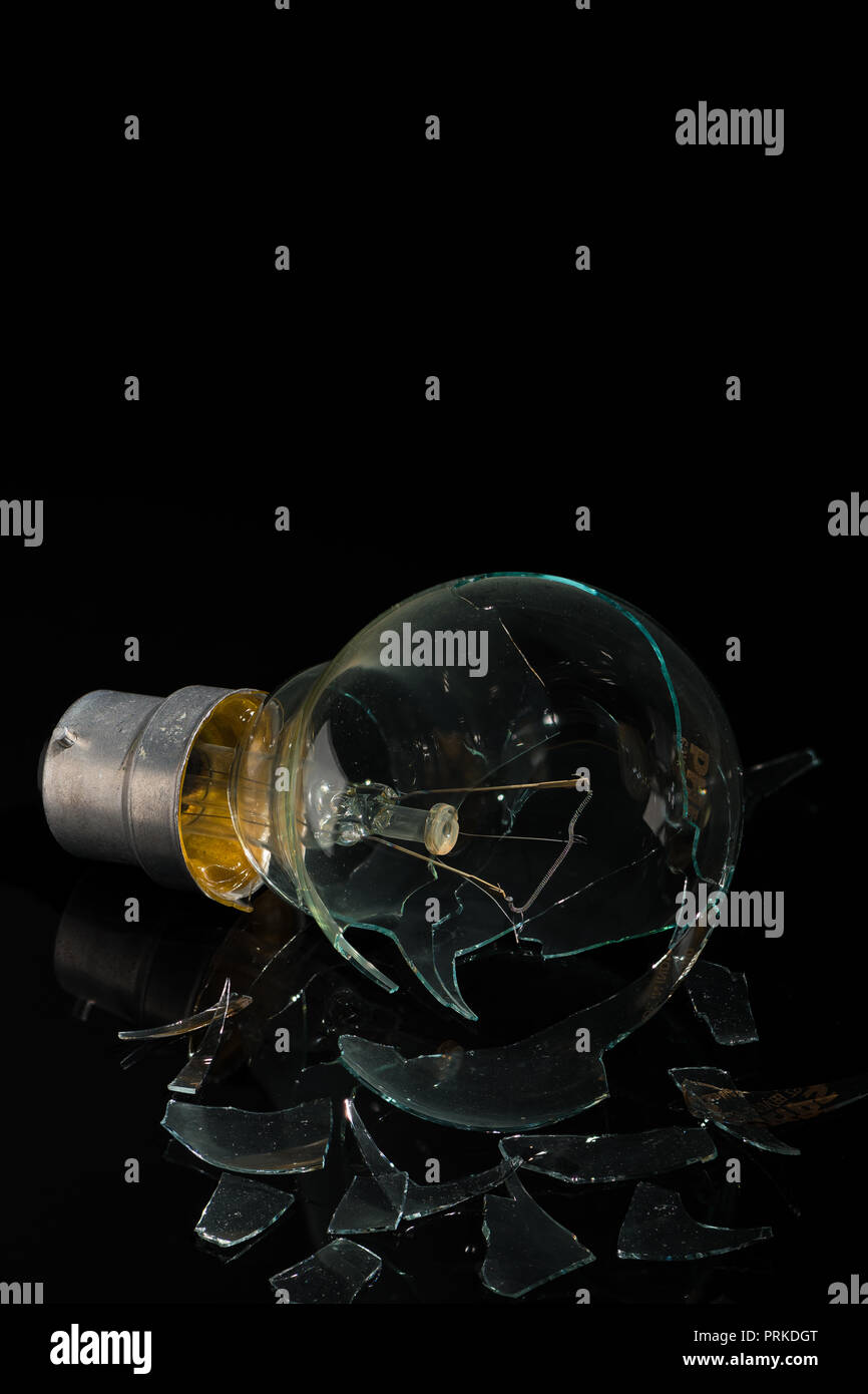 Broken light bulb floor hi-res stock photography and images - Alamy