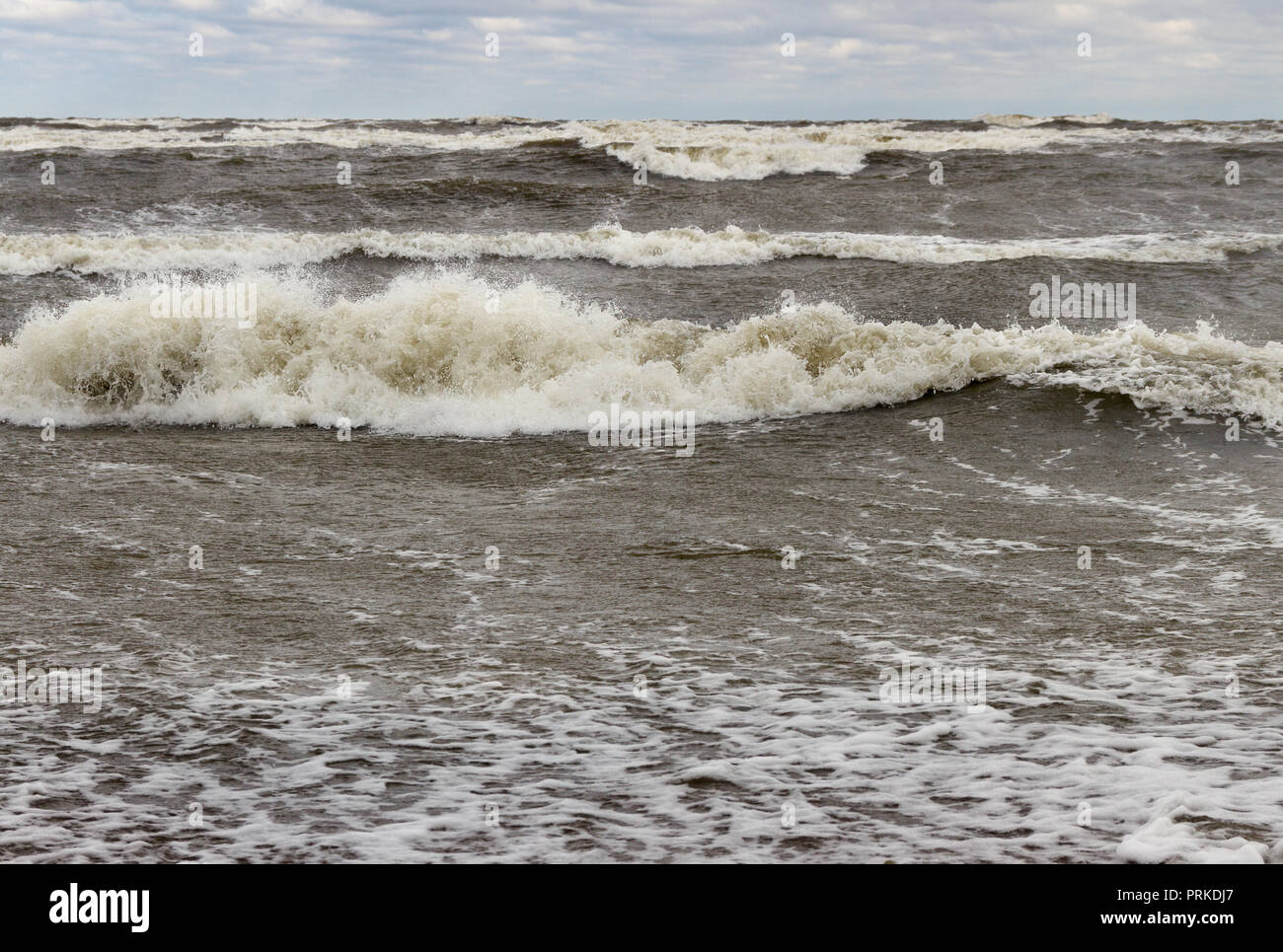 Thunder storm on Baltic sea Stock Photo - Alamy